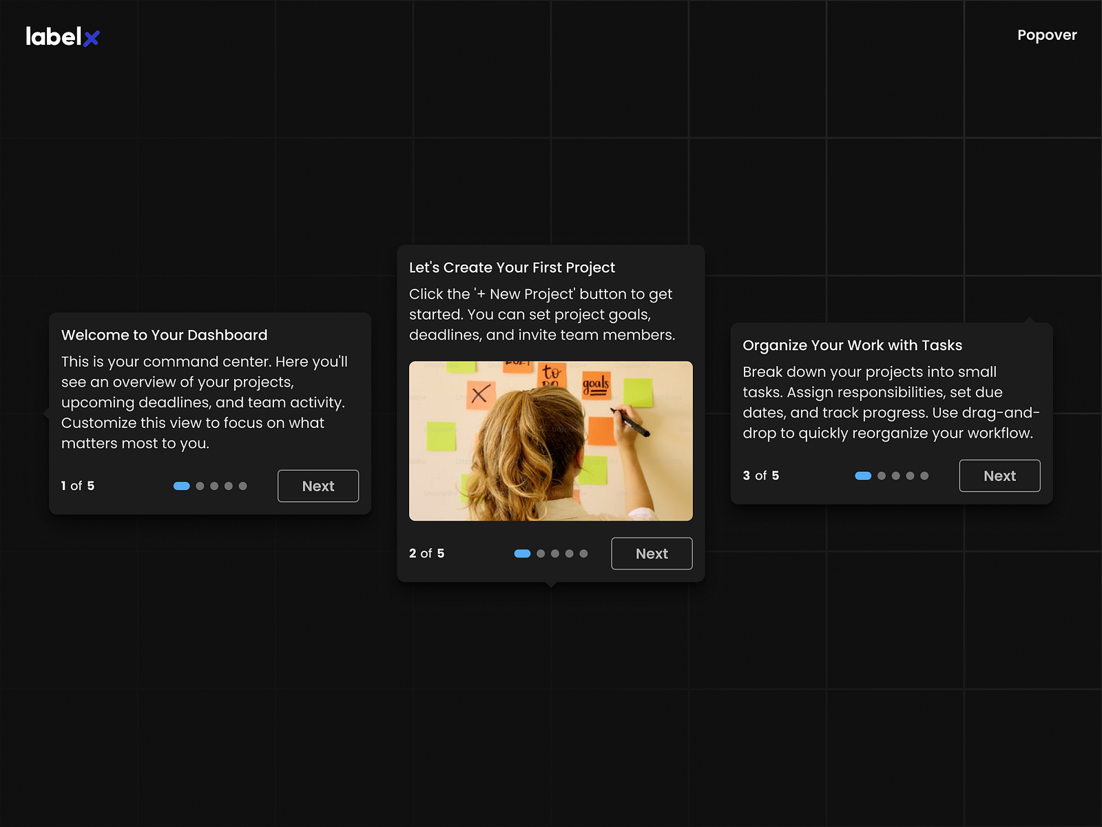 Popover UI Component by LabelX on Dribbble Popover UI Component by LabelX on Dribbble