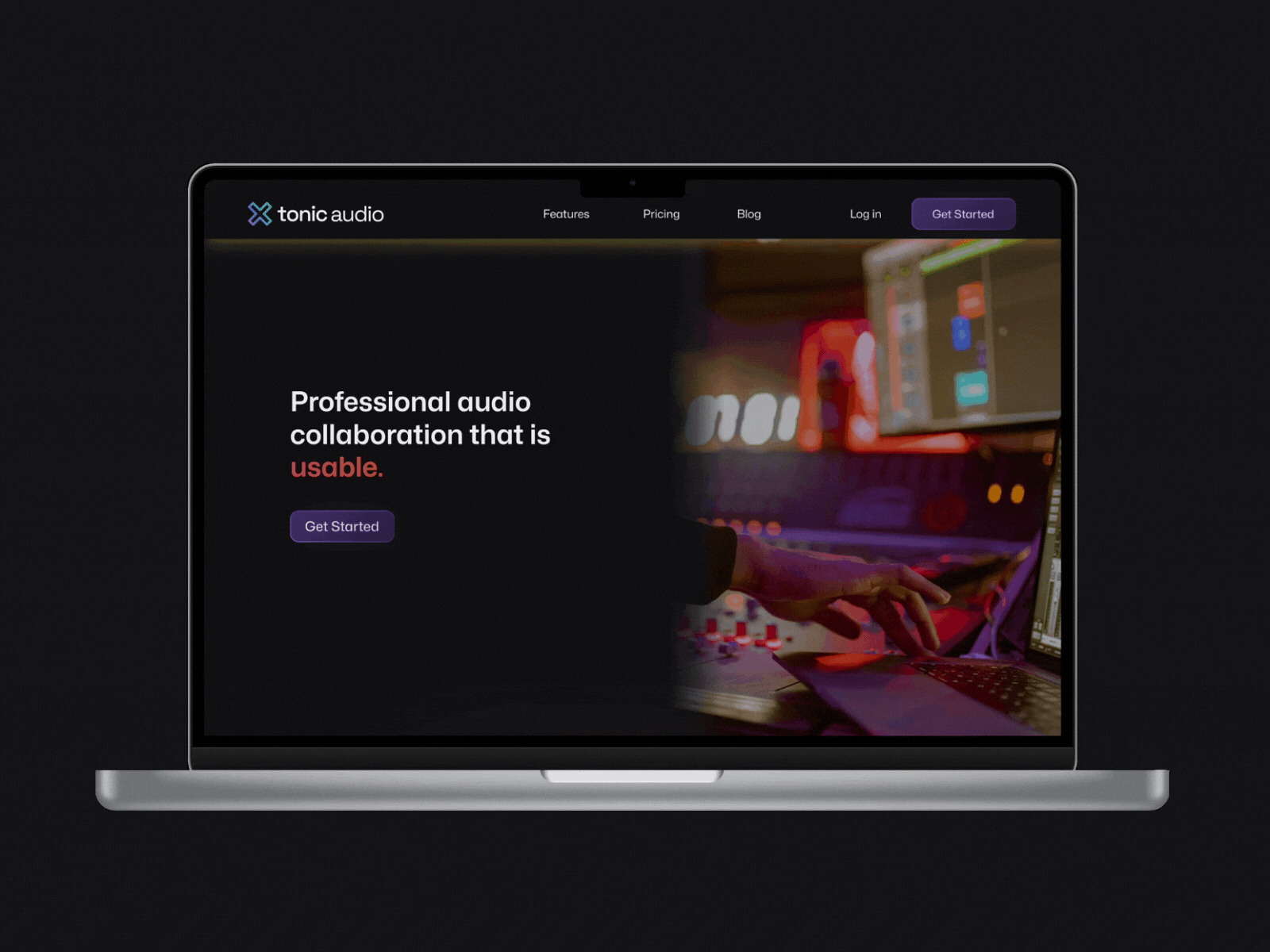 Tonic Website Design by Grim Digital on Dribbble