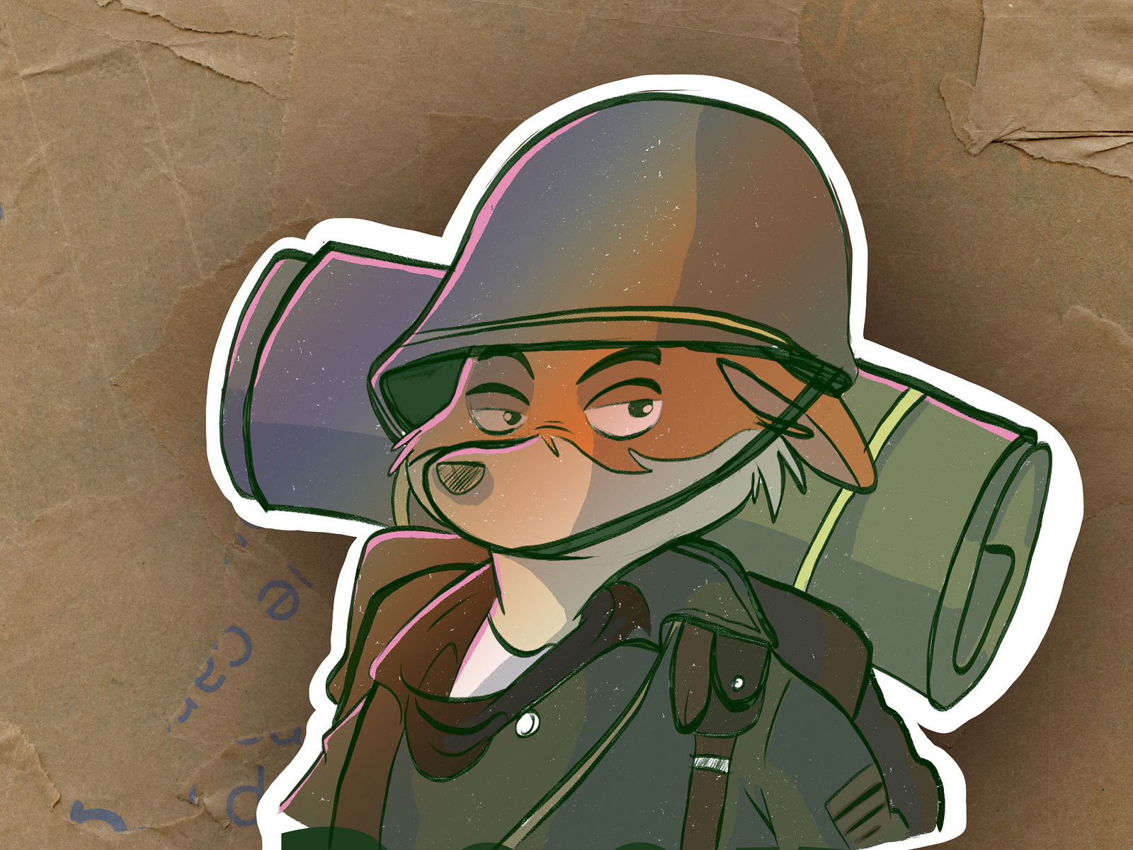 Rook, the adventure fox by Timothy Pritchard on Dribbble