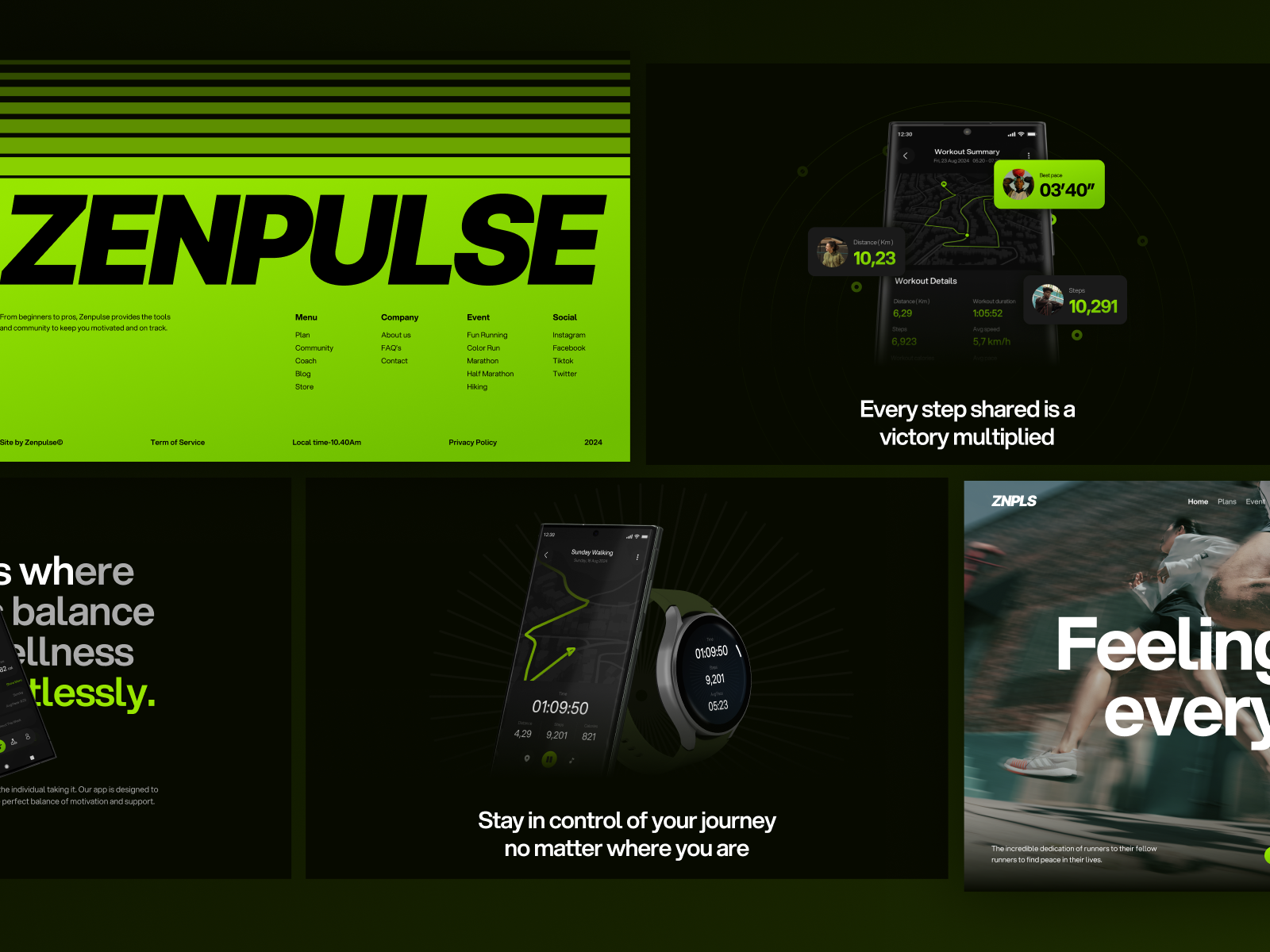 Zenpulse - Website Design by Lil Dicky for Odama on Dribbble