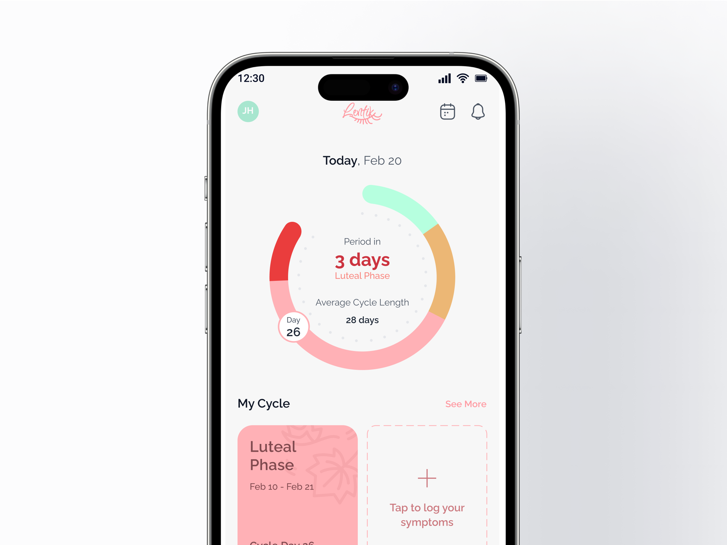 Lentik, Your Wellness Companion for Every Cycle by Miawmiaw on Dribbble