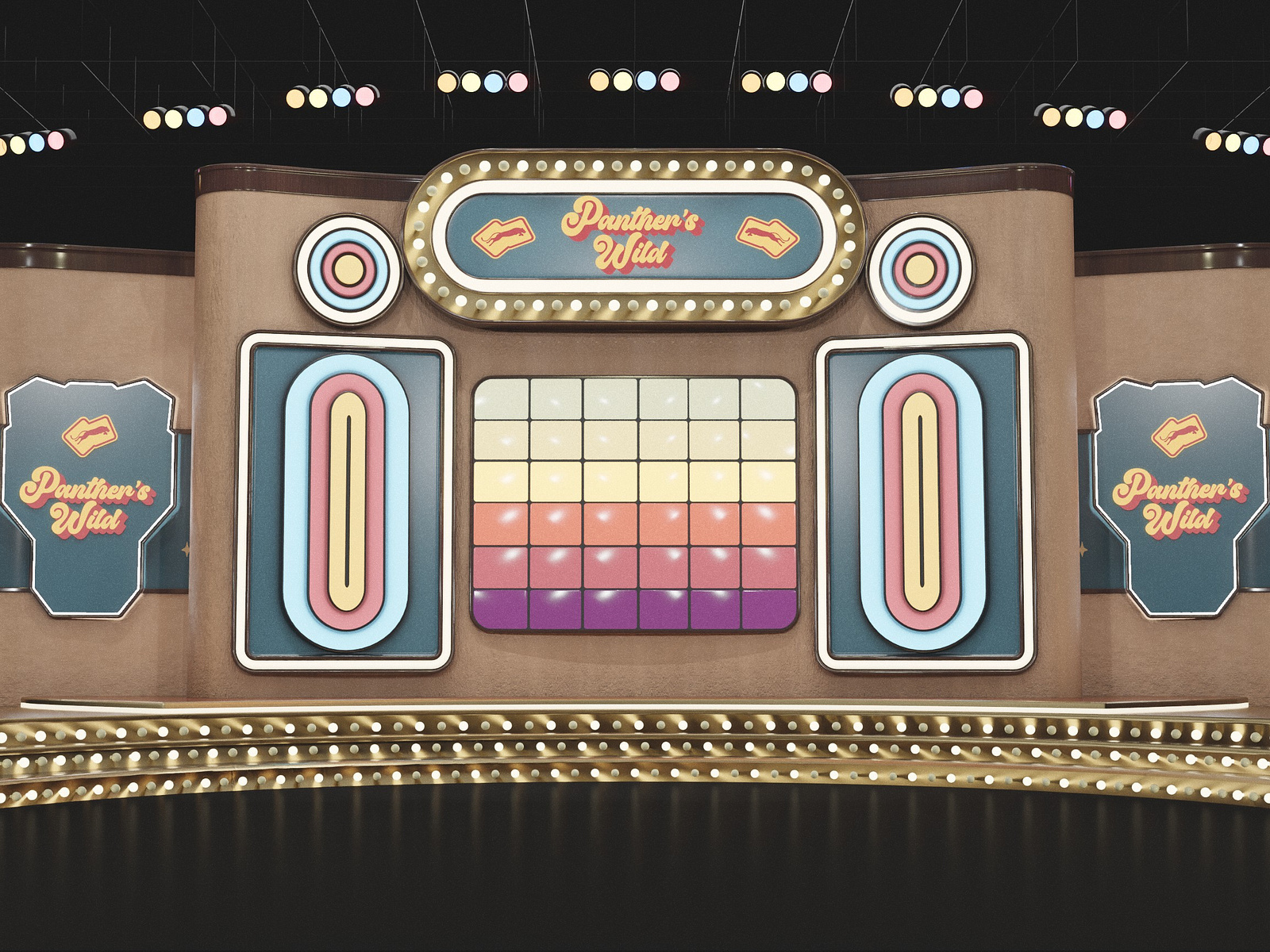 Creating 3D Scene for Online Game Show by Vitalii on Dribbble