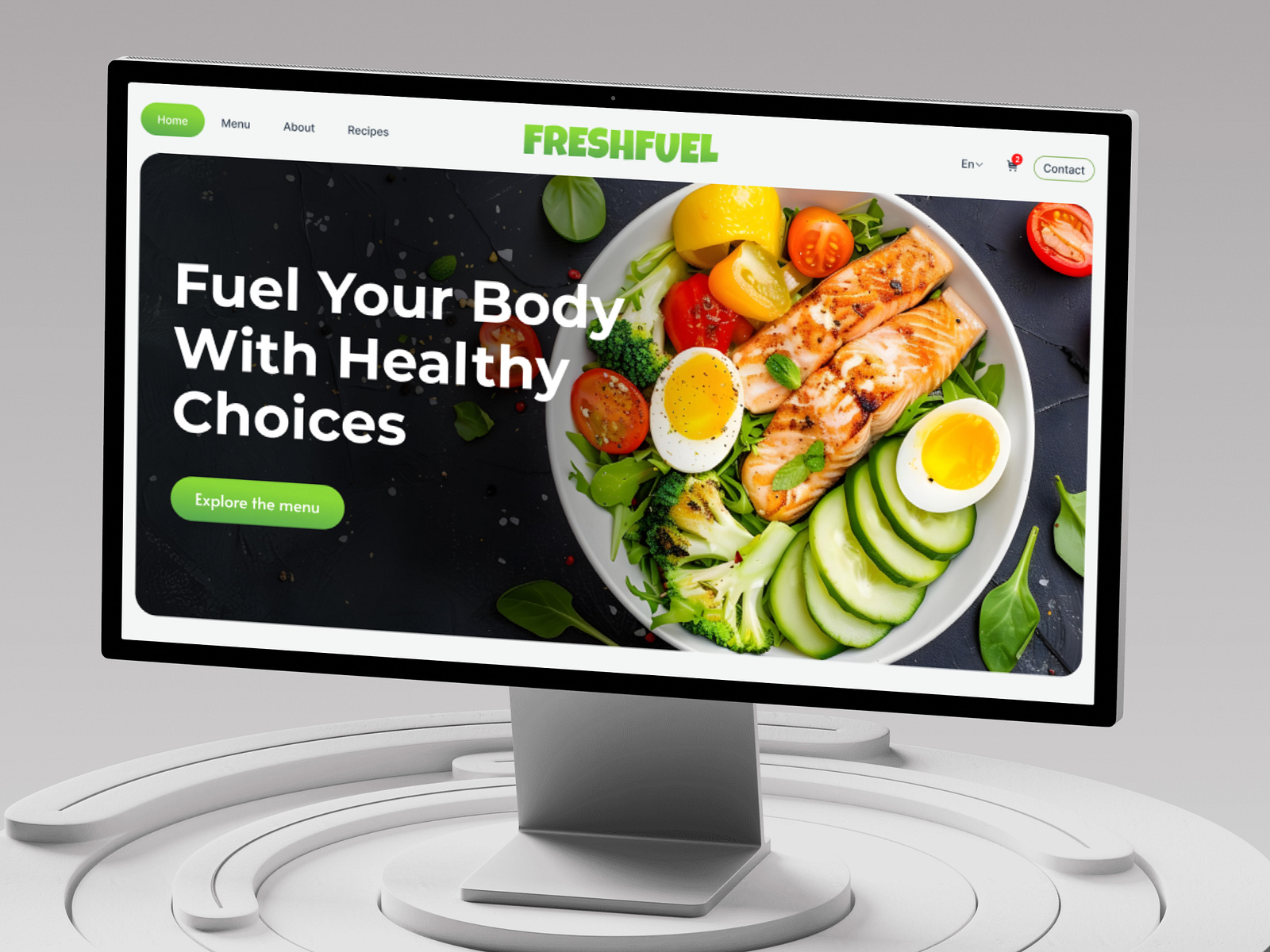 Healthy Food Online Store Design by Ismail Nahid on Dribbble