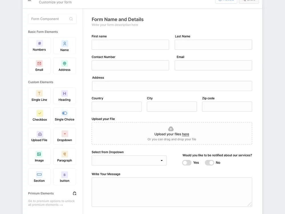 Html Form designs, themes, templates and downloadable graphic elements ...