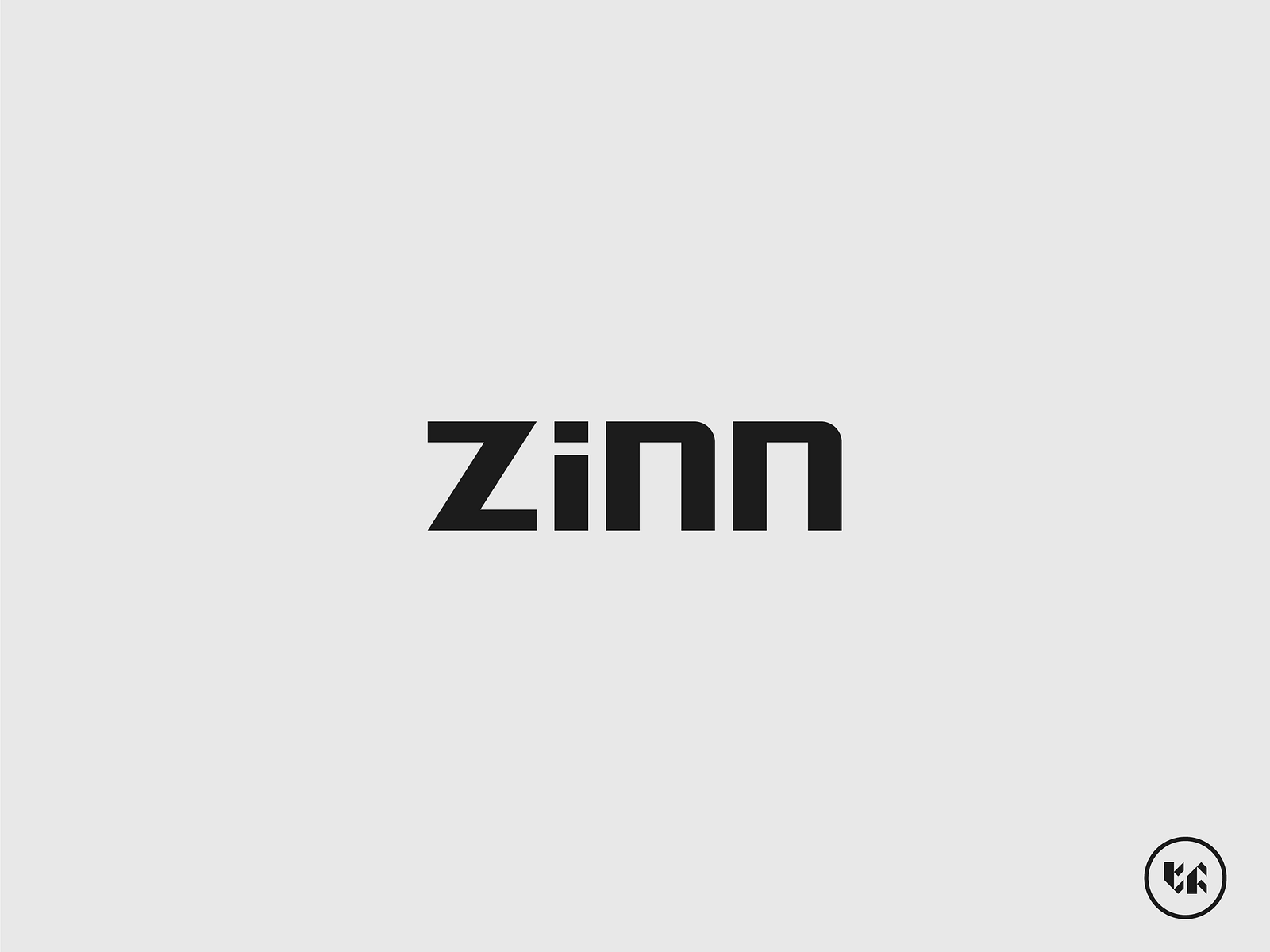 zinn - clothing brand logo by Tanzim Rana on Dribbble