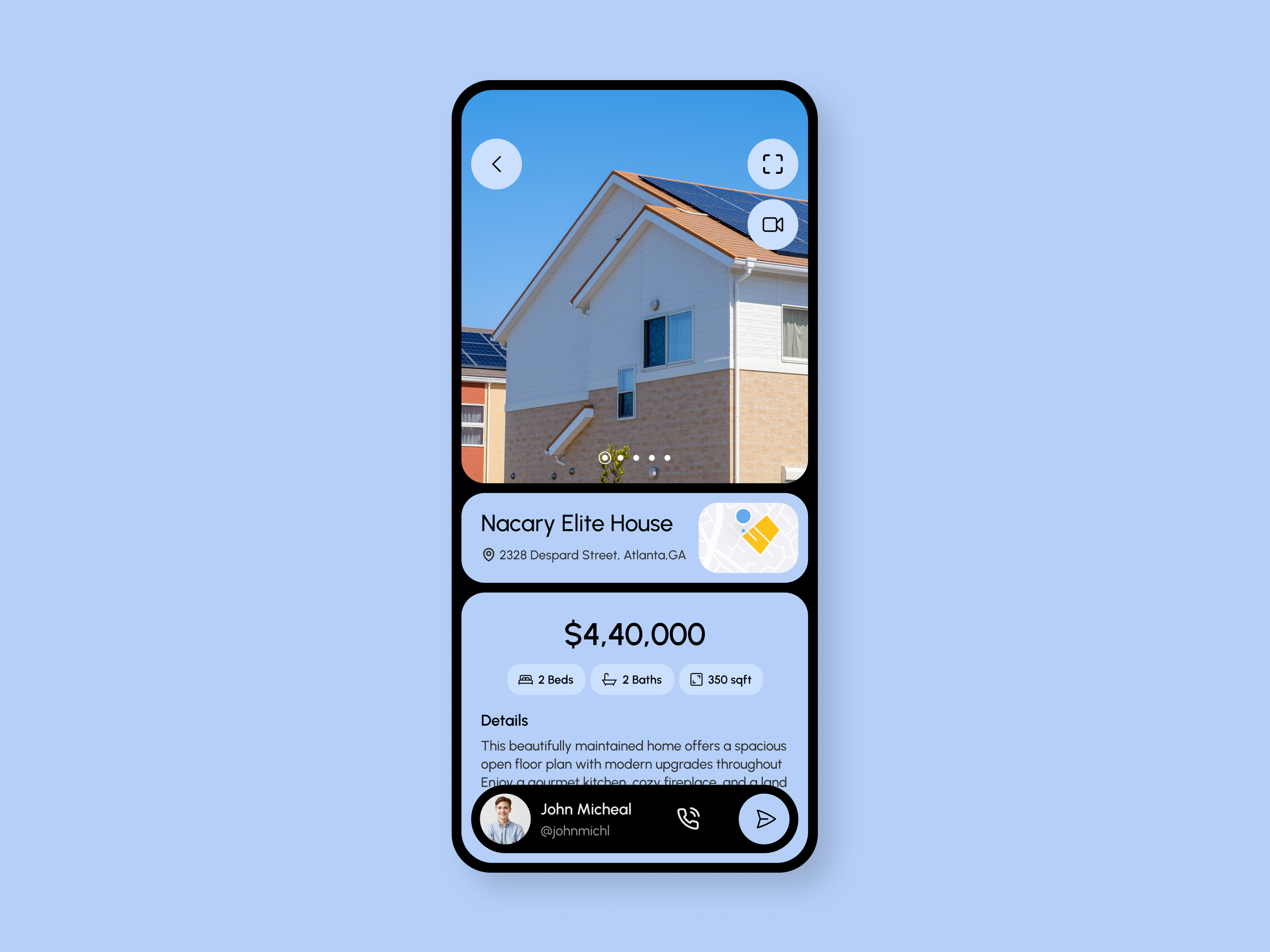 Real Estate Mobile app design by Gurvinder Singh on Dribbble