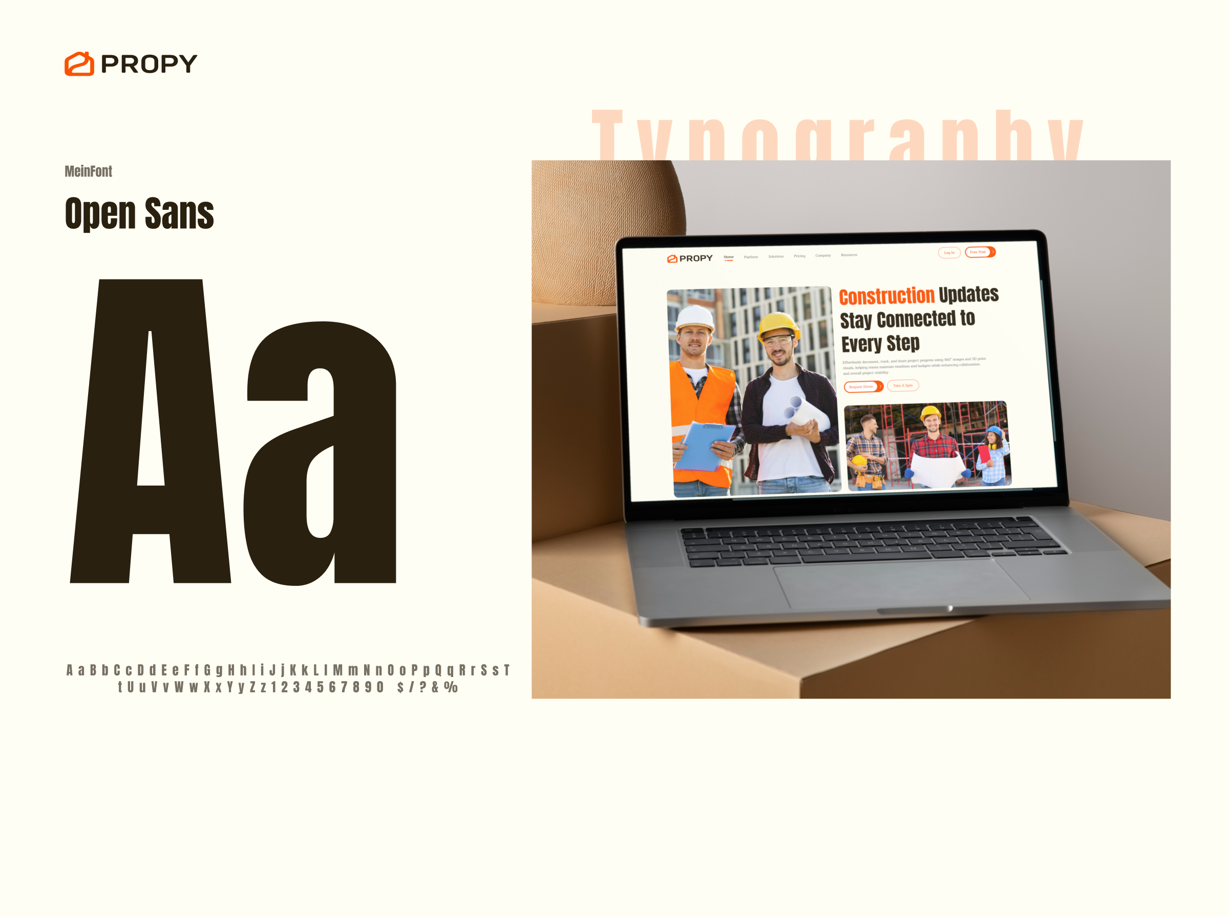Construction landing page by UI Azmir Sheikh on Dribbble