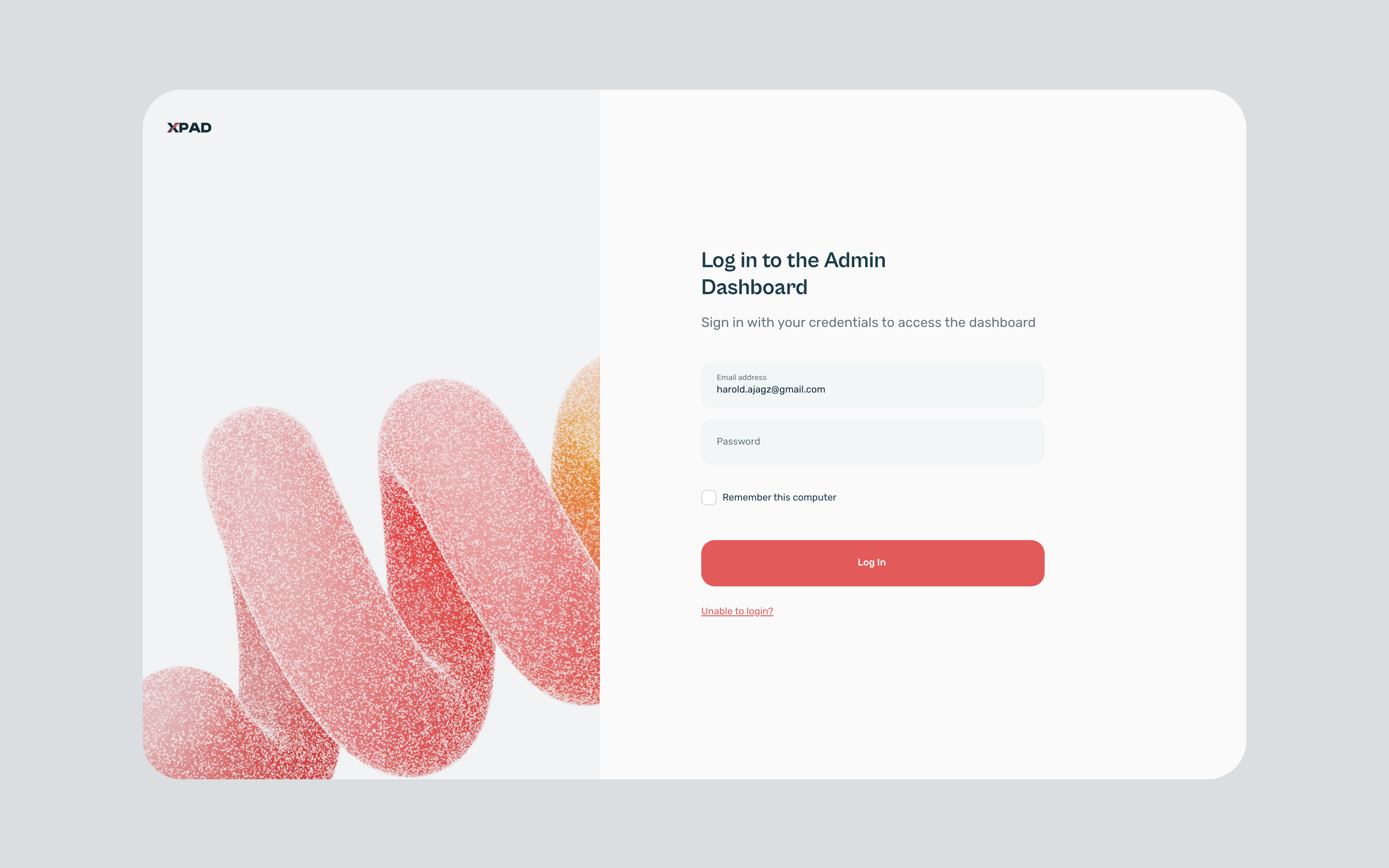Finance Dashboard Login by Harold Ajagu on Dribbble