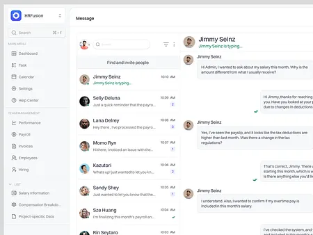 Chat Dashboard designs, themes, templates and downloadable graphic ...