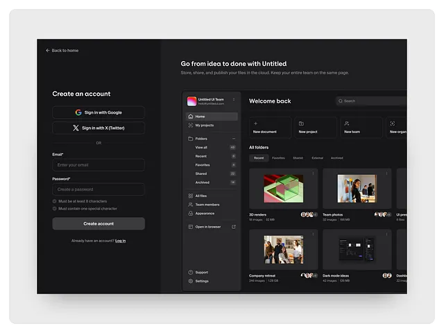 Browse thousands of Login UI images for design inspiration | Dribbble