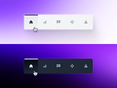turing UI Kit: AI Smart Healthcare App | Tab Bar Component UIUX by ...