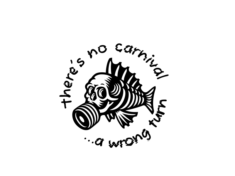 Dead fish logo by Nagual on Dribbble