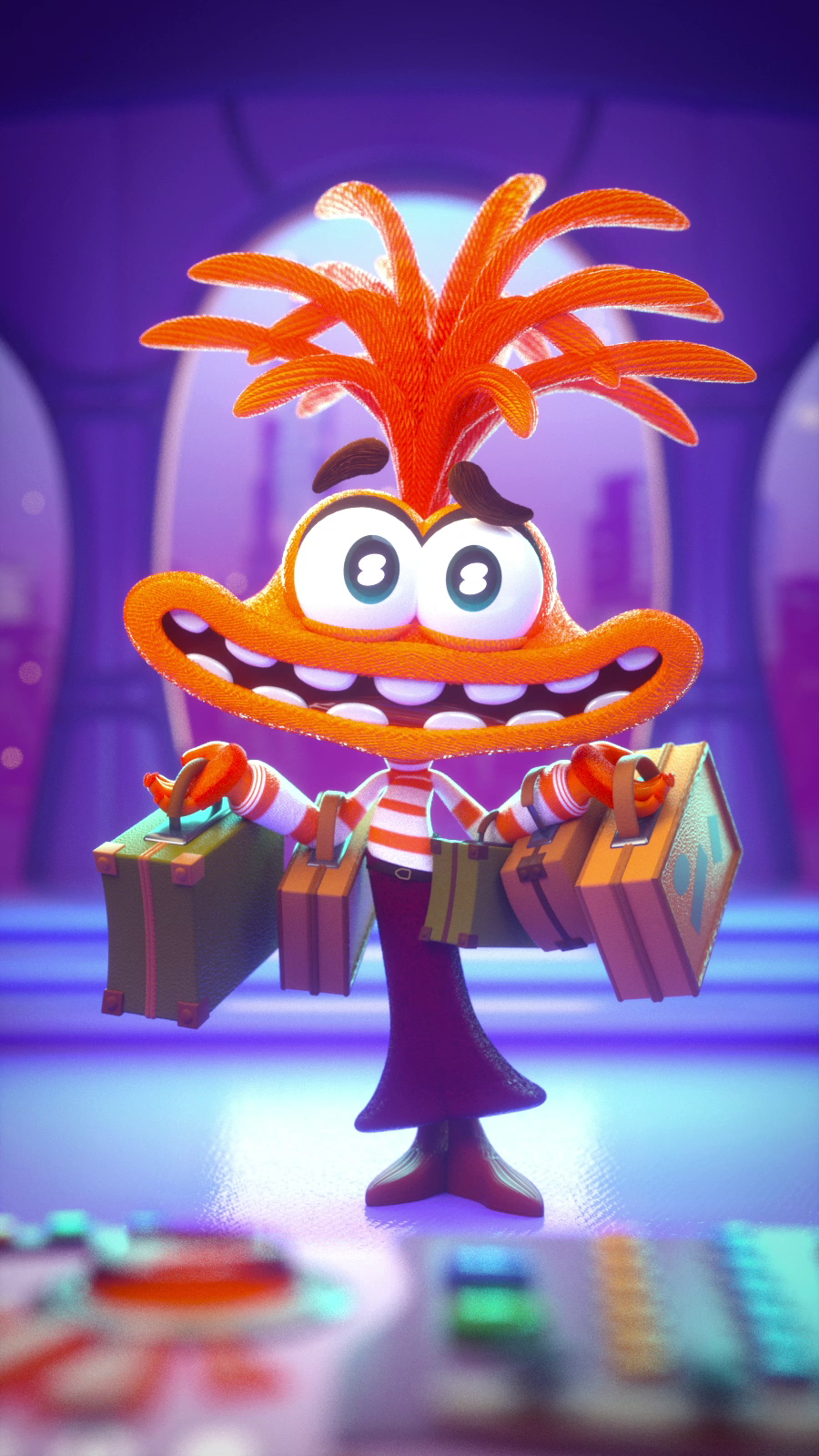 3D MODELING I Inside Out 2 Anxiety Character😫 by Always Smiley 3D on ...