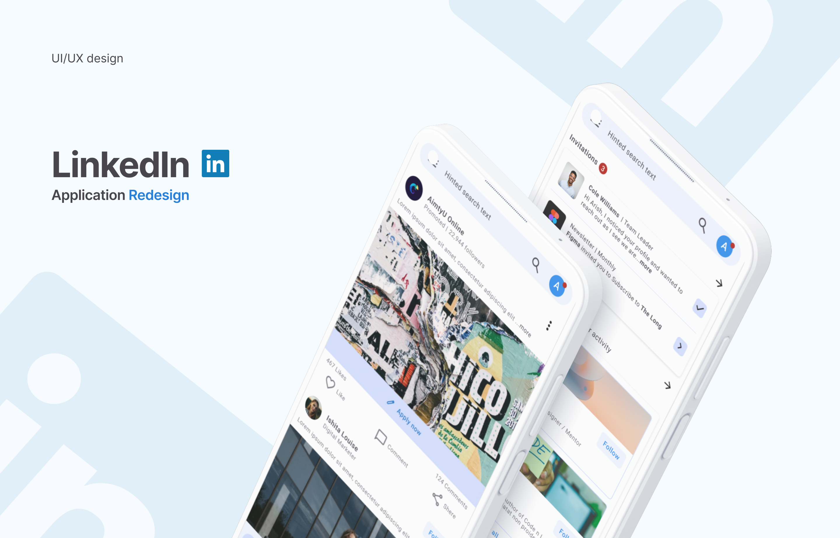 Linkedin UI designs, themes, templates and downloadable graphic ...