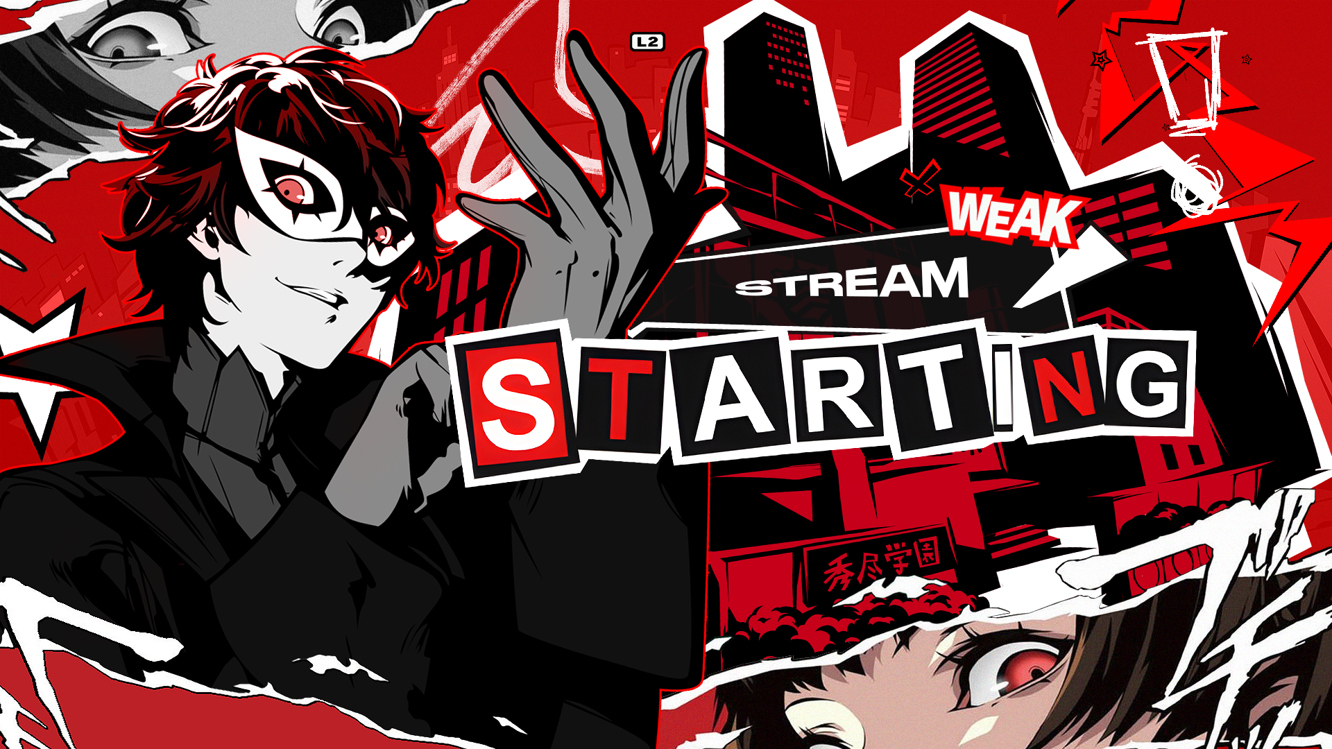 STREAM OVERLAY - PERSONA™ by Kevin Polák on Dribbble