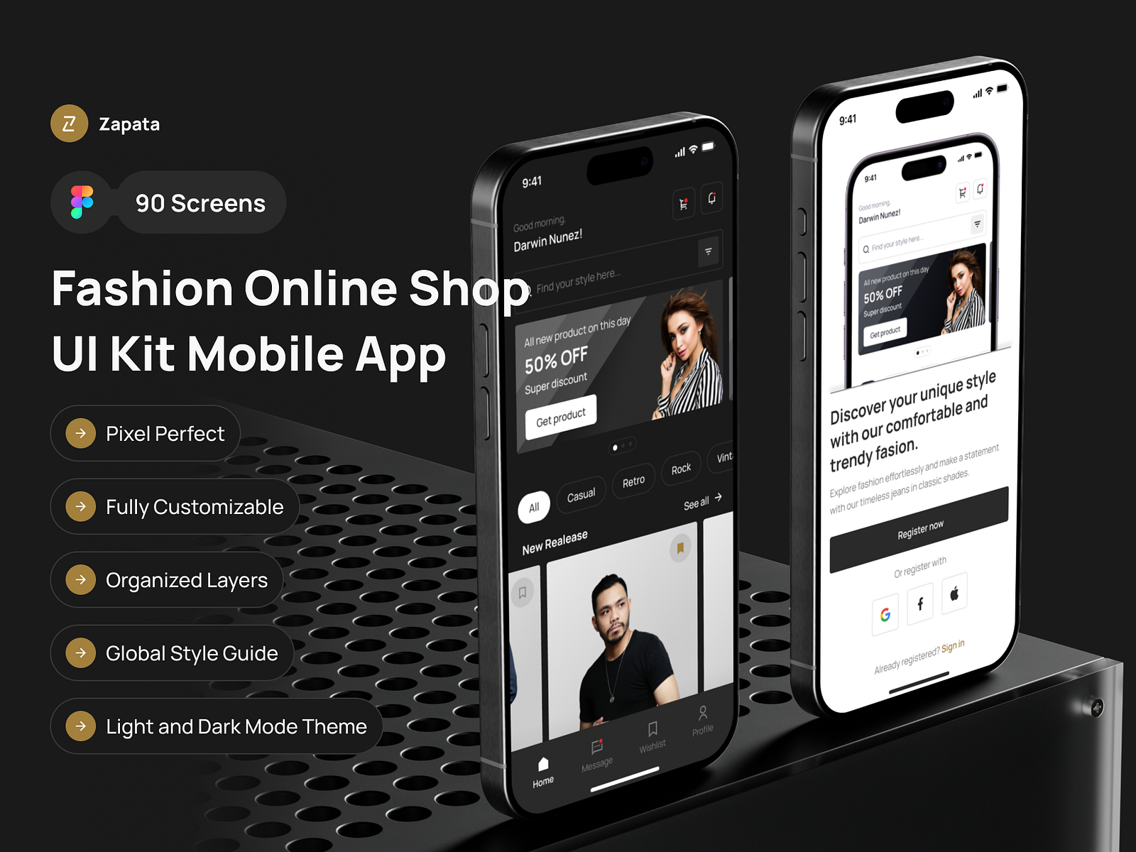 Zapata - Fashion Online Shop UI Kit Mobile Ap by Wildan Hidayattulloh ...