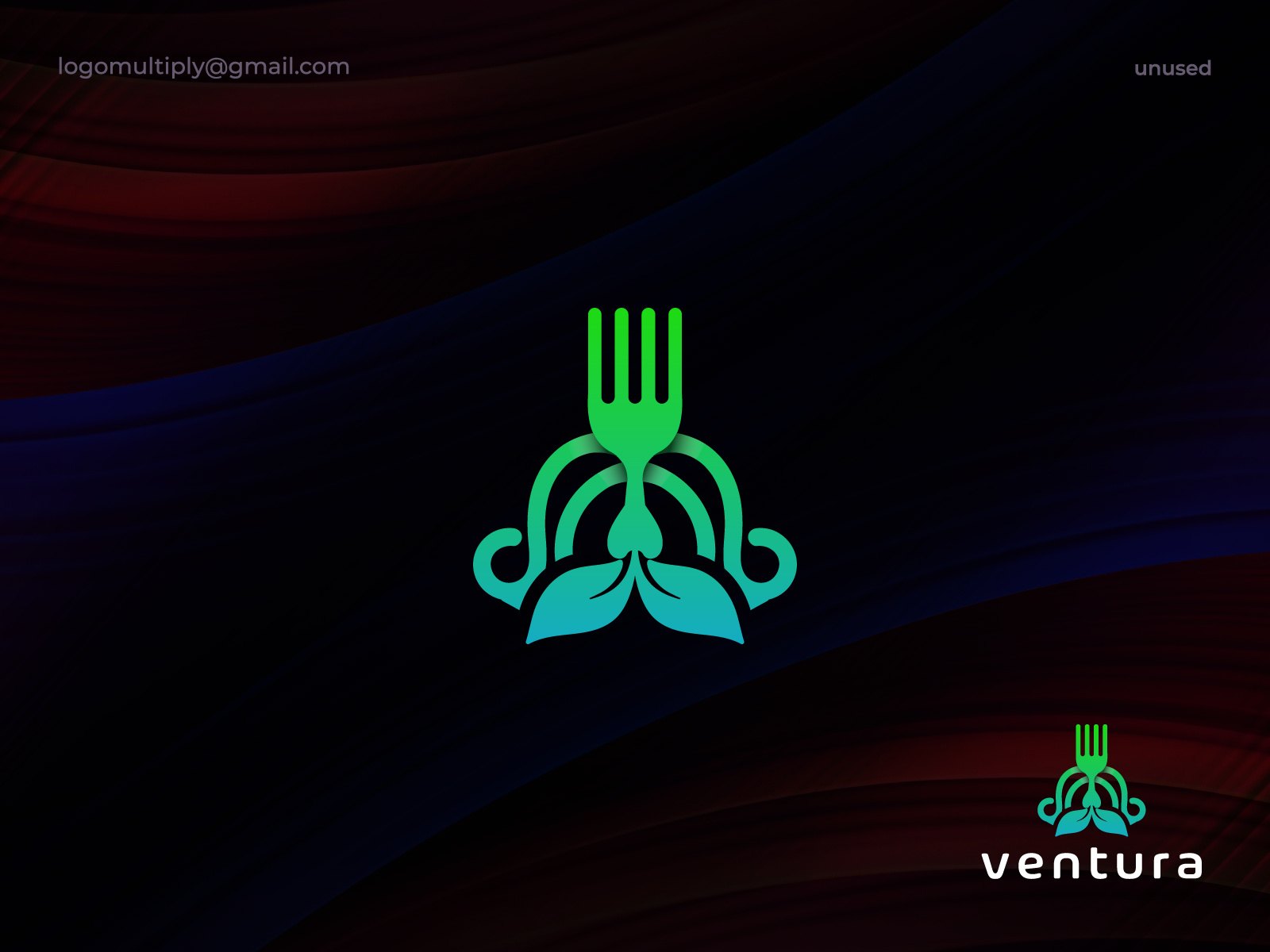 Ventura logo/ Eco restaurant logo by LogoMultiply / logo designer on ...