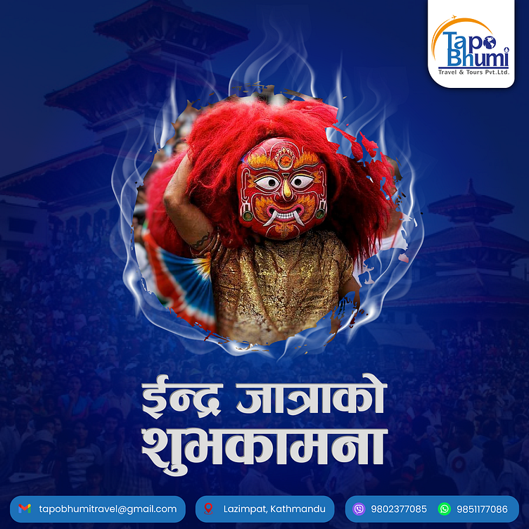 Happy Indra Jatra 2081 by Shreeti Poudel on Dribbble