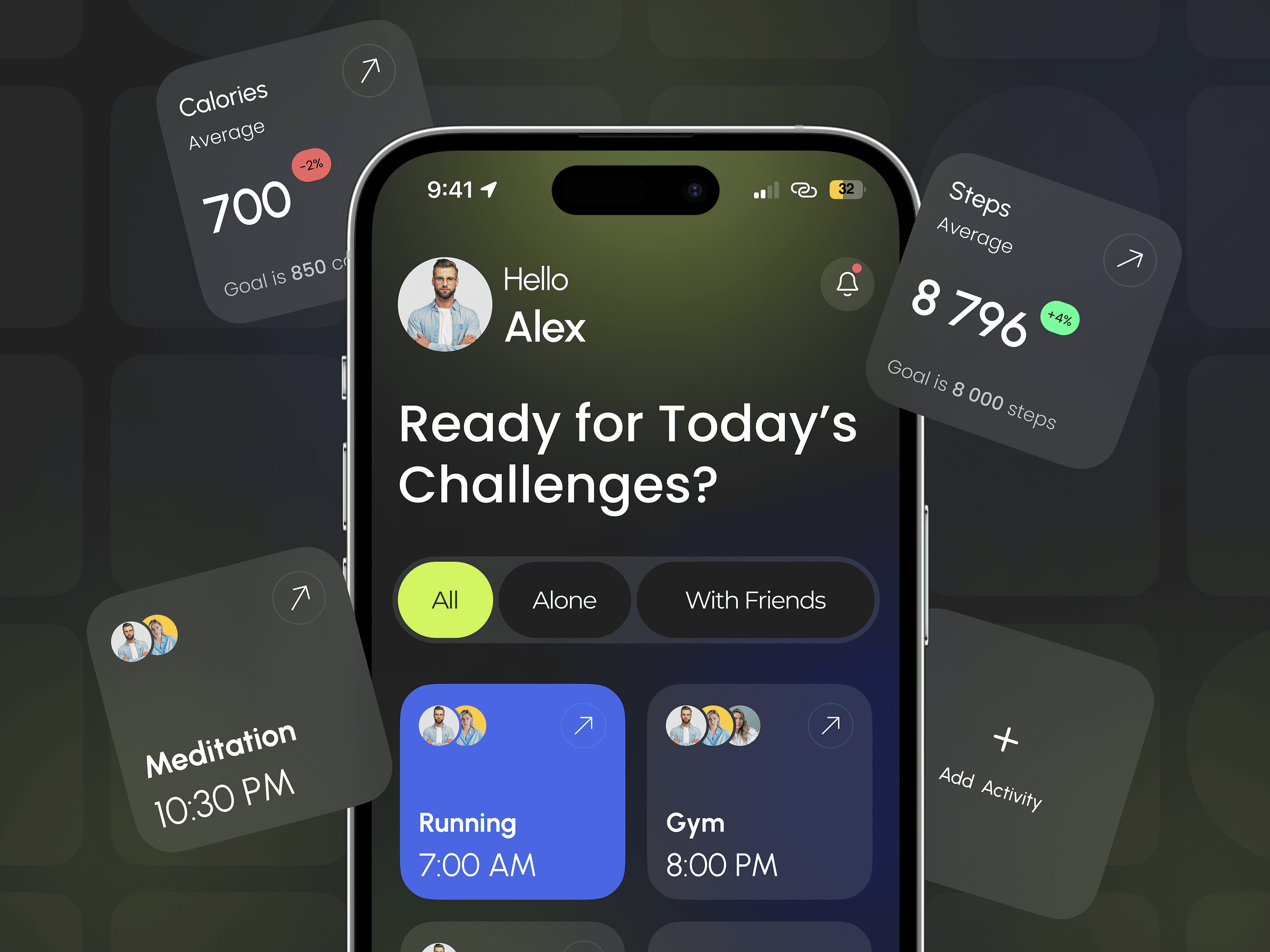 Activity Planner – Mobile App Concept by Bato on Dribbble