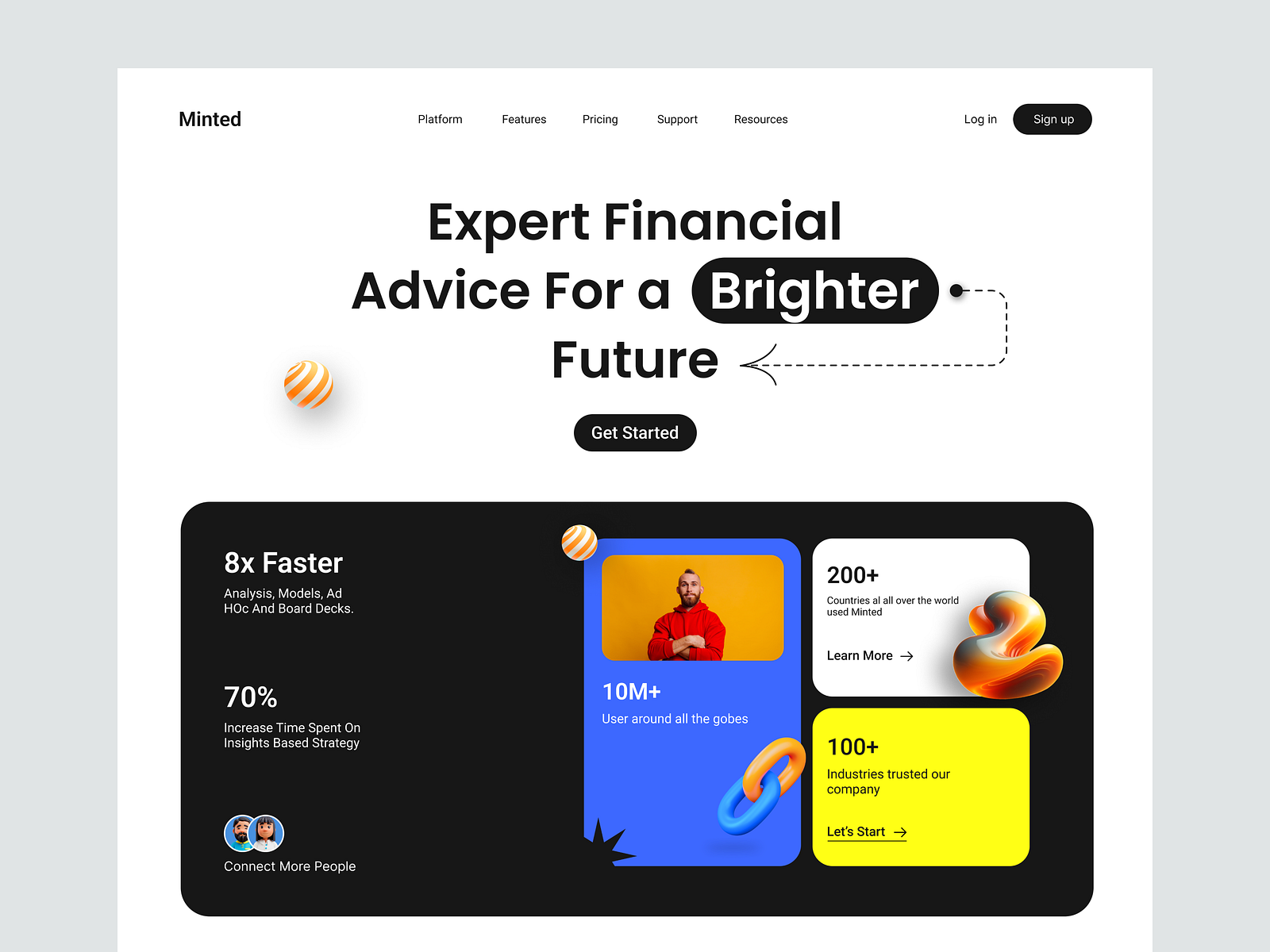 Finance Web UI Design 🔥 by Saiful Ahmed on Dribbble