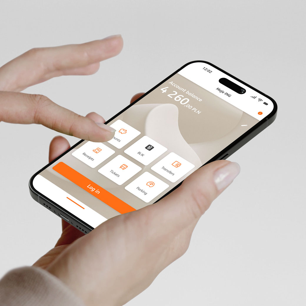 ING Mobile App Redesign by Kacper Ludwiczak on Dribbble