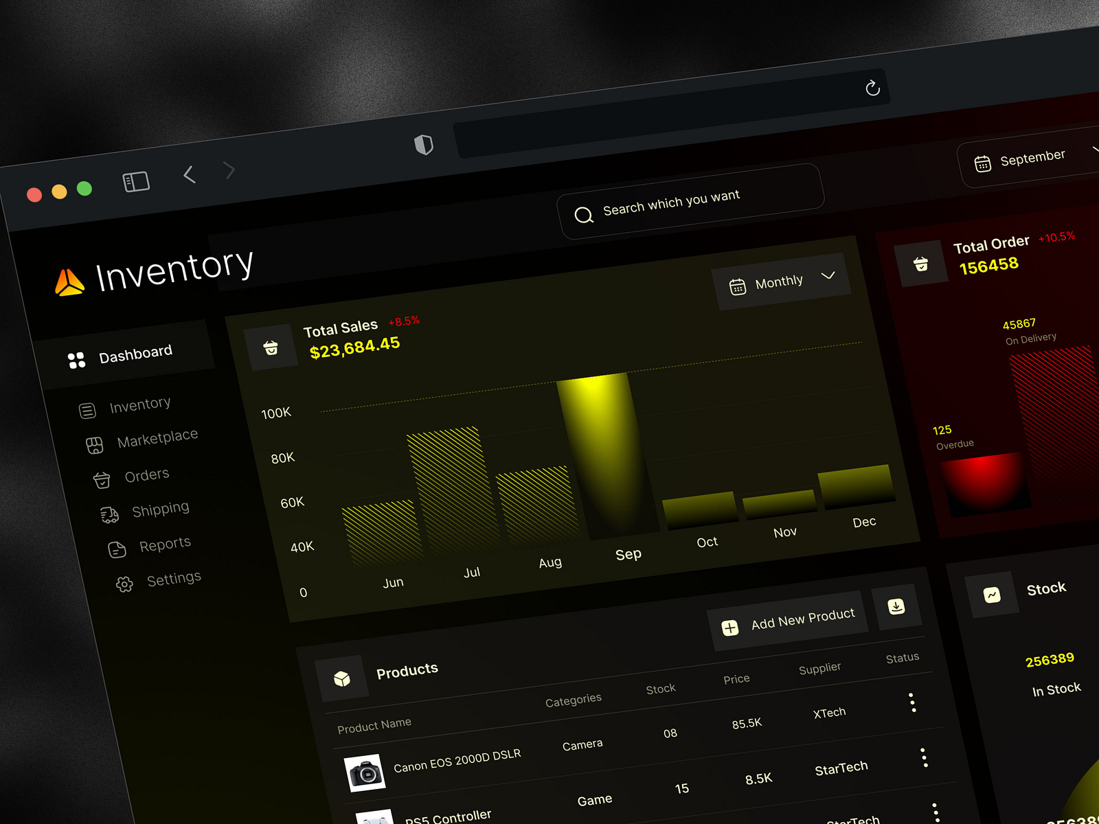 Inventory Management System by Debashish mondal on Dribbble
