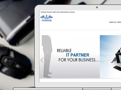 Msm-Technology by Interactive Media on Dribbble