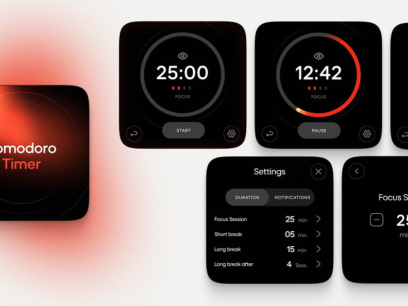 Browse thousands of Timer images for design inspiration | Dribbble