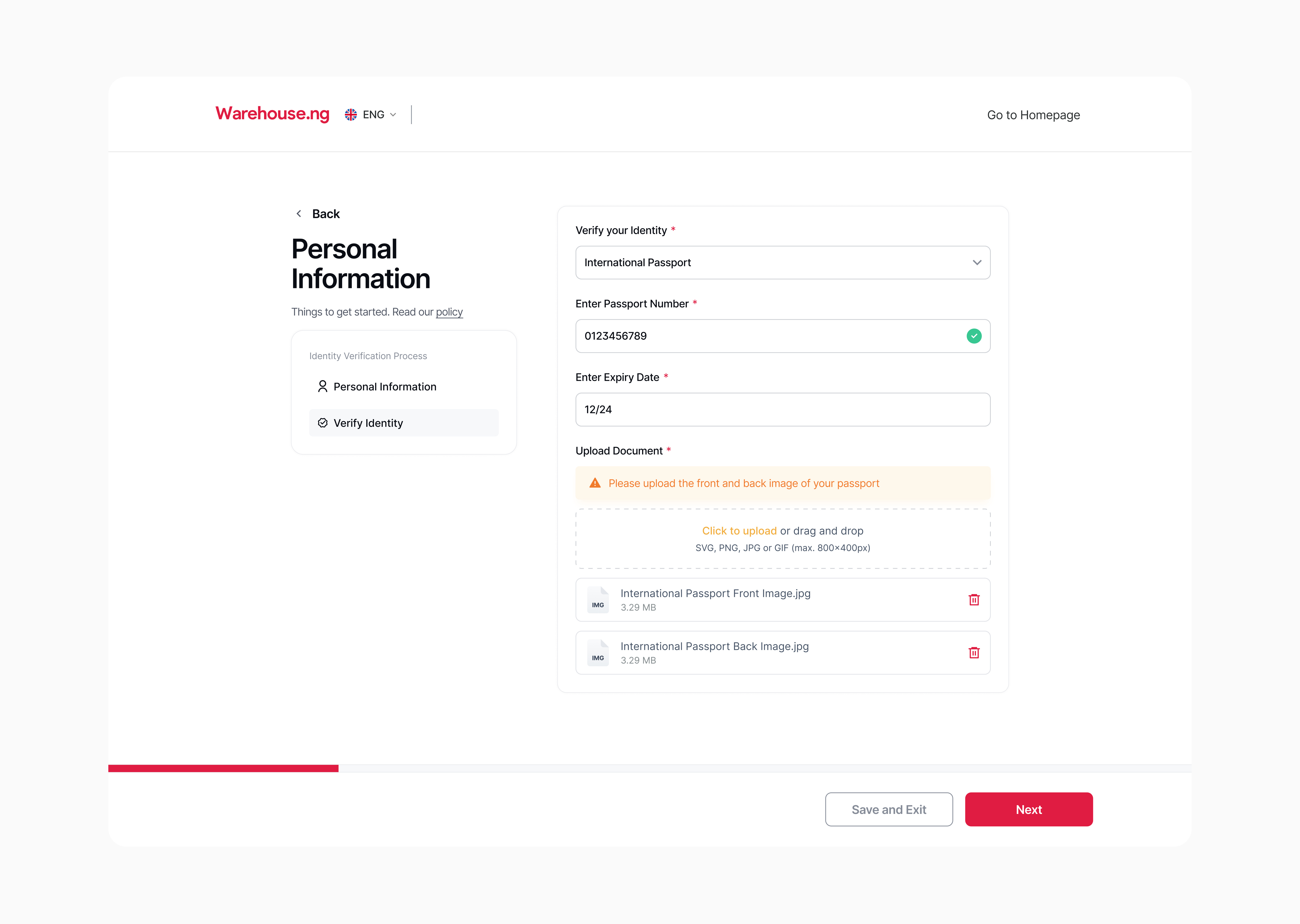 Personal Information - Web by TemiTope Aiyegbusi on Dribbble