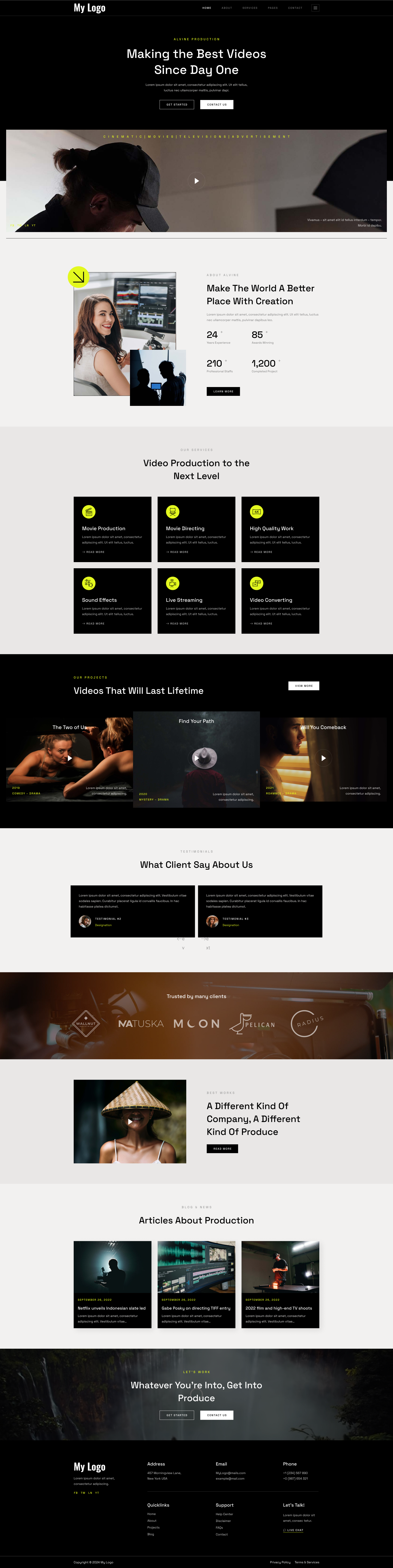 Video Editing Services designs, themes, templates and downloadable ...