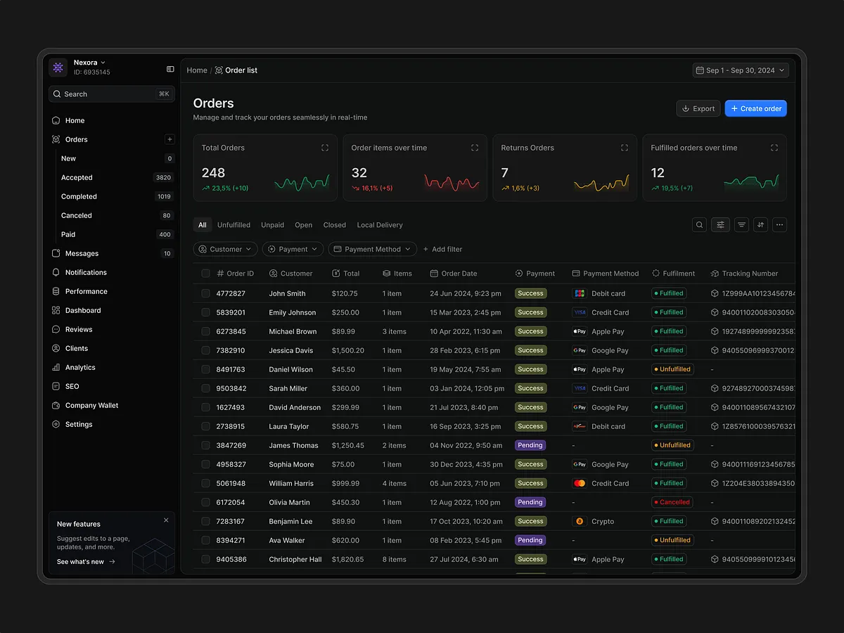 Browse thousands of Order List UI Design images for design inspiration ...