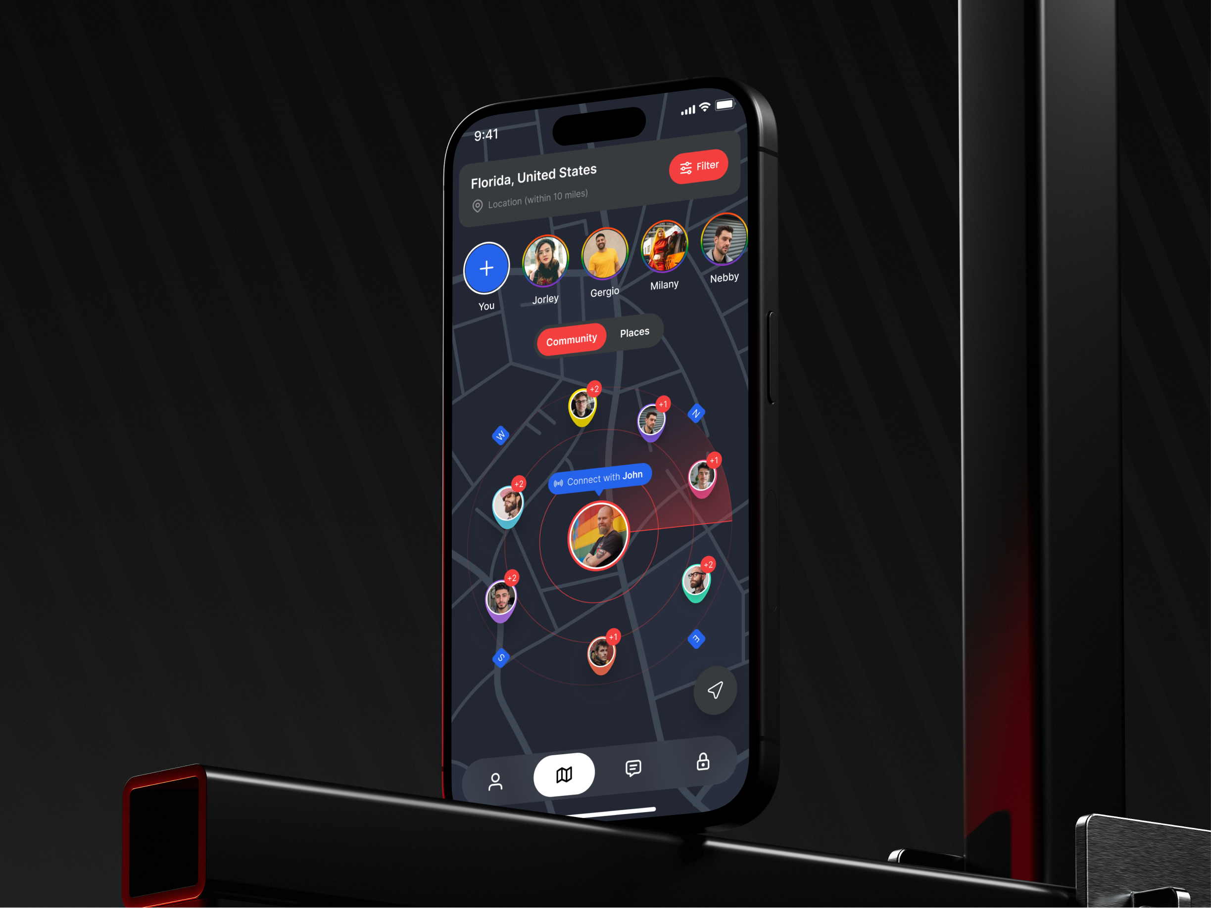 Browse thousands of Map App images for design inspiration | Dribbble