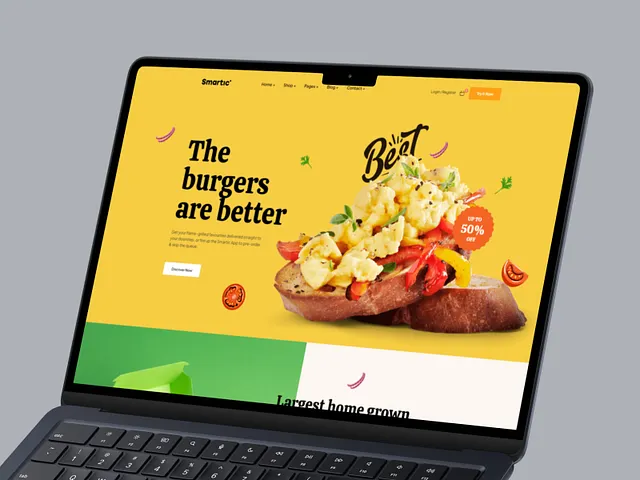 Burger Website designs, themes, templates and downloadable graphic ...