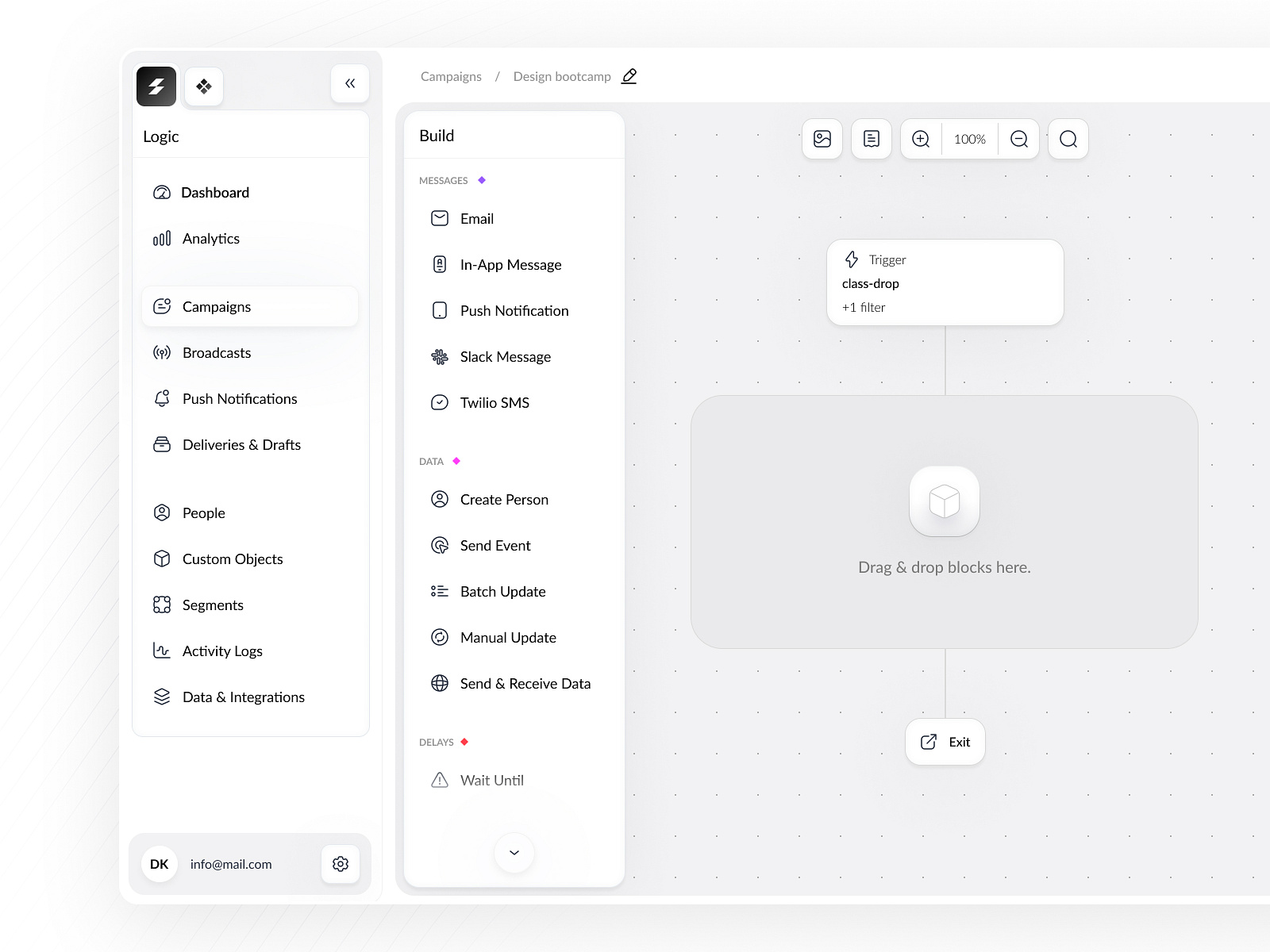Workflow - Dashboard by J. Kyorov on Dribbble