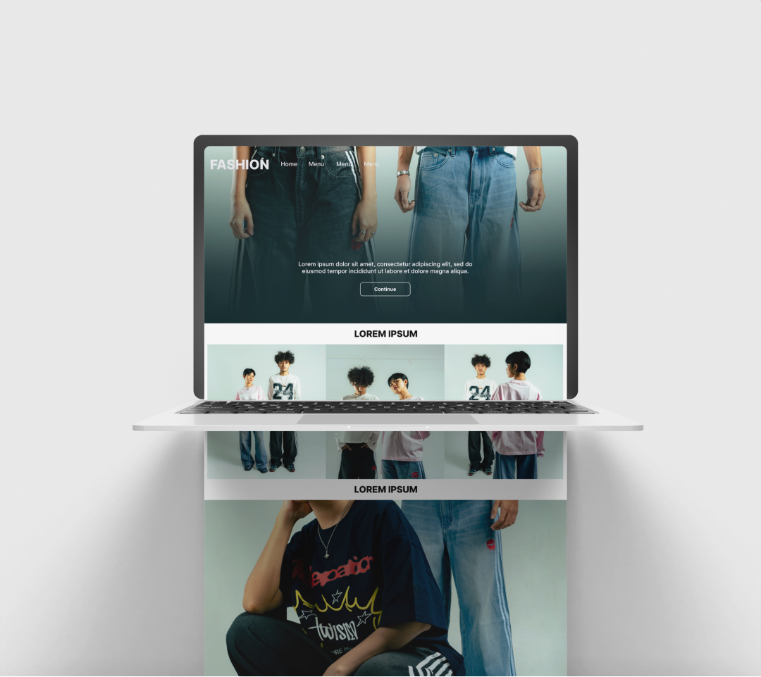 UI Design - Fashion Industry by Adam Firmansyah on Dribbble