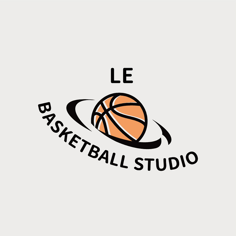 LE Basketball Studio LOGO設計 by chen shan on Dribbble