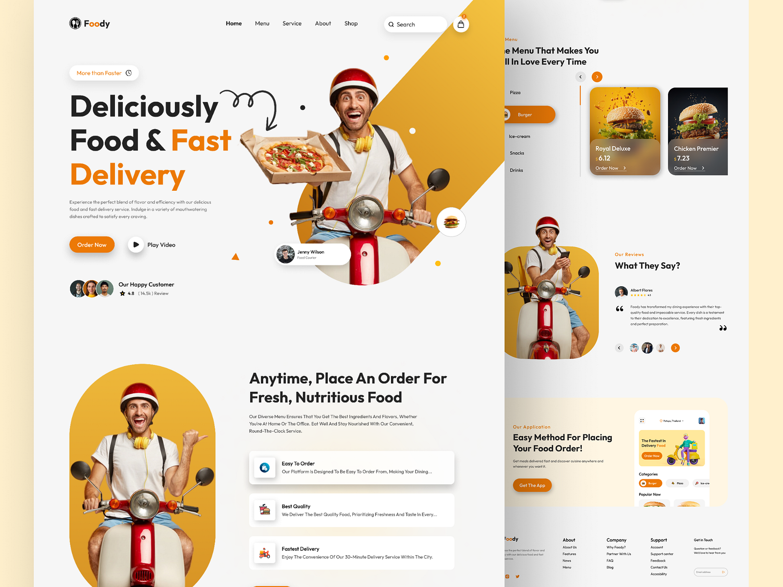Food Web UI Design 🔥 by Saiful Ahmed on Dribbble