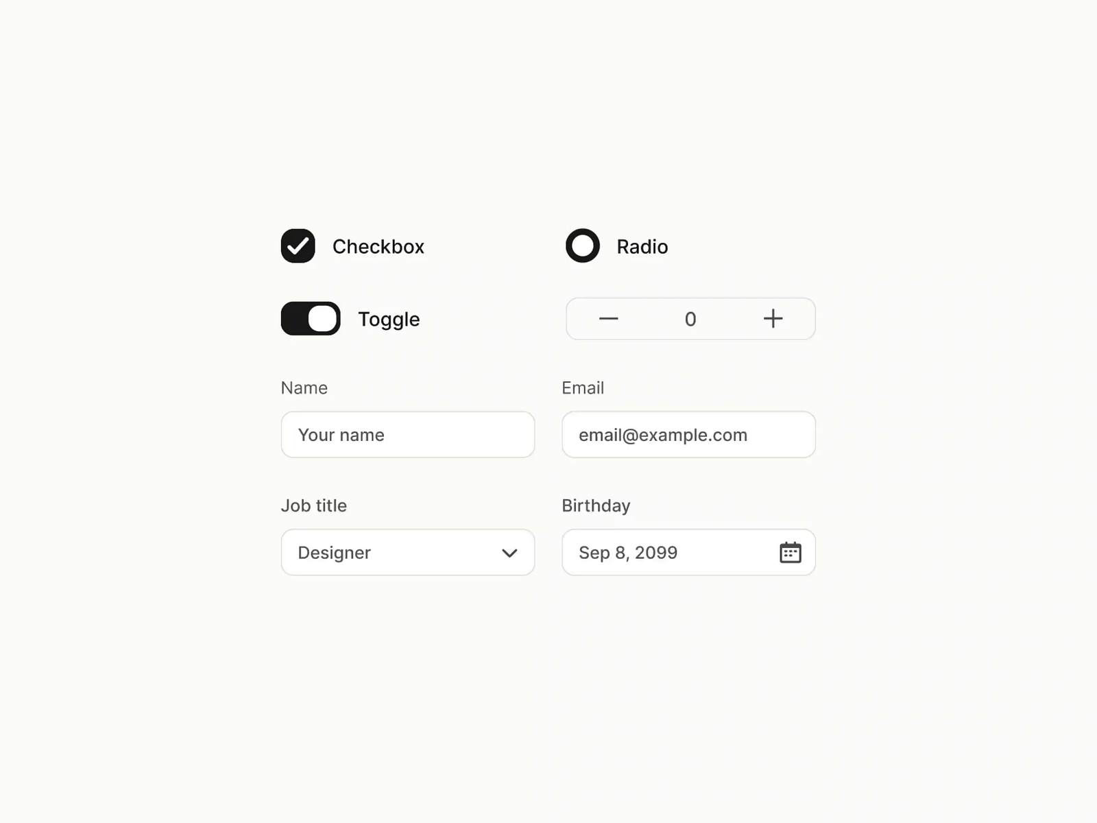 Form elements interactions in Figma by Bunin Dmitriy on Dribbble Form elements interactions in Figma by Bunin Dmitriy on Dribbble