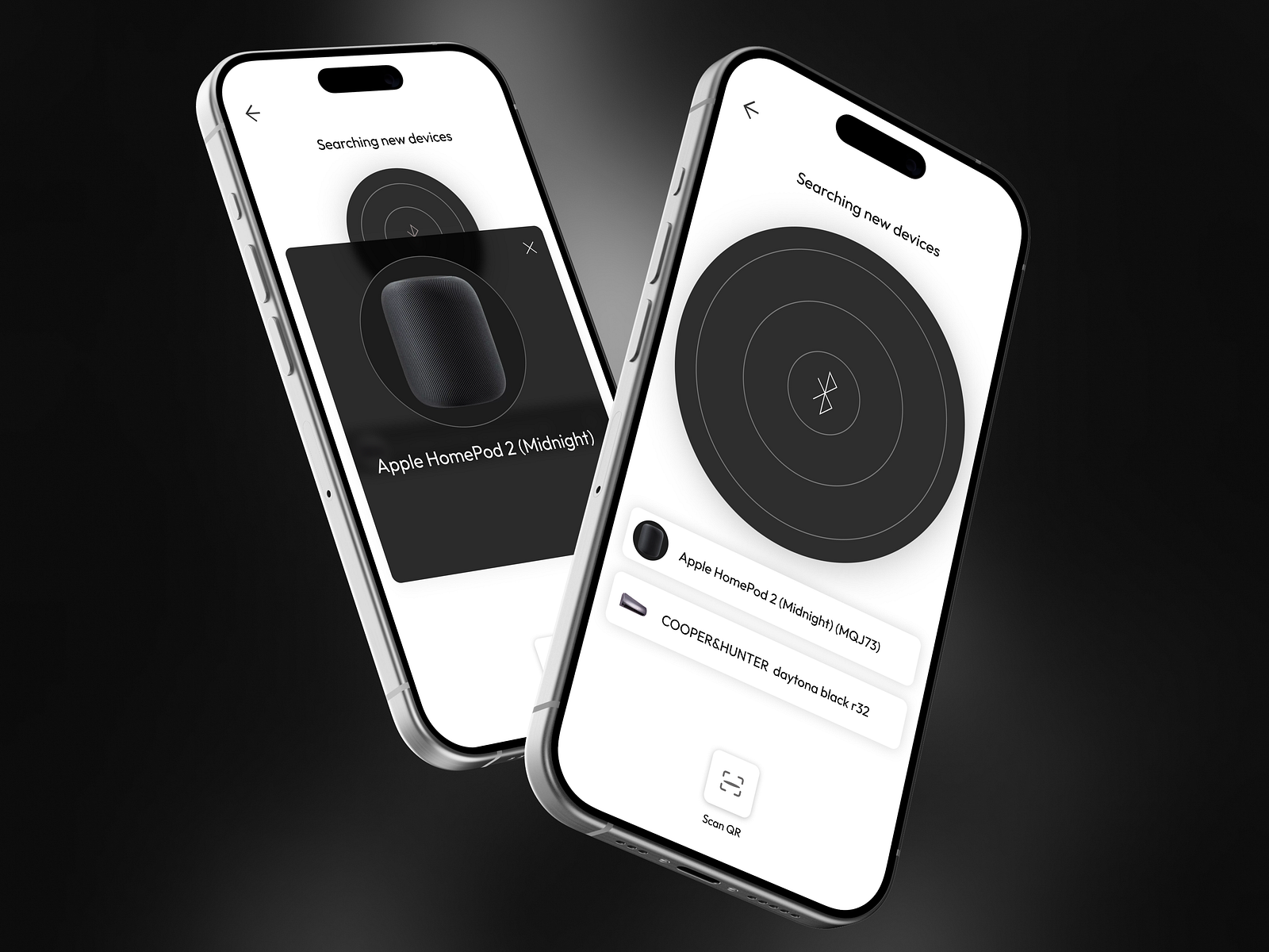 Simple IoT UI by Andrew Marchuk on Dribbble