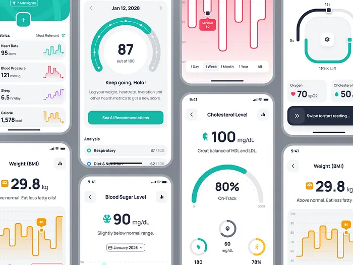 Browse thousands of Health Score images for design inspiration | Dribbble