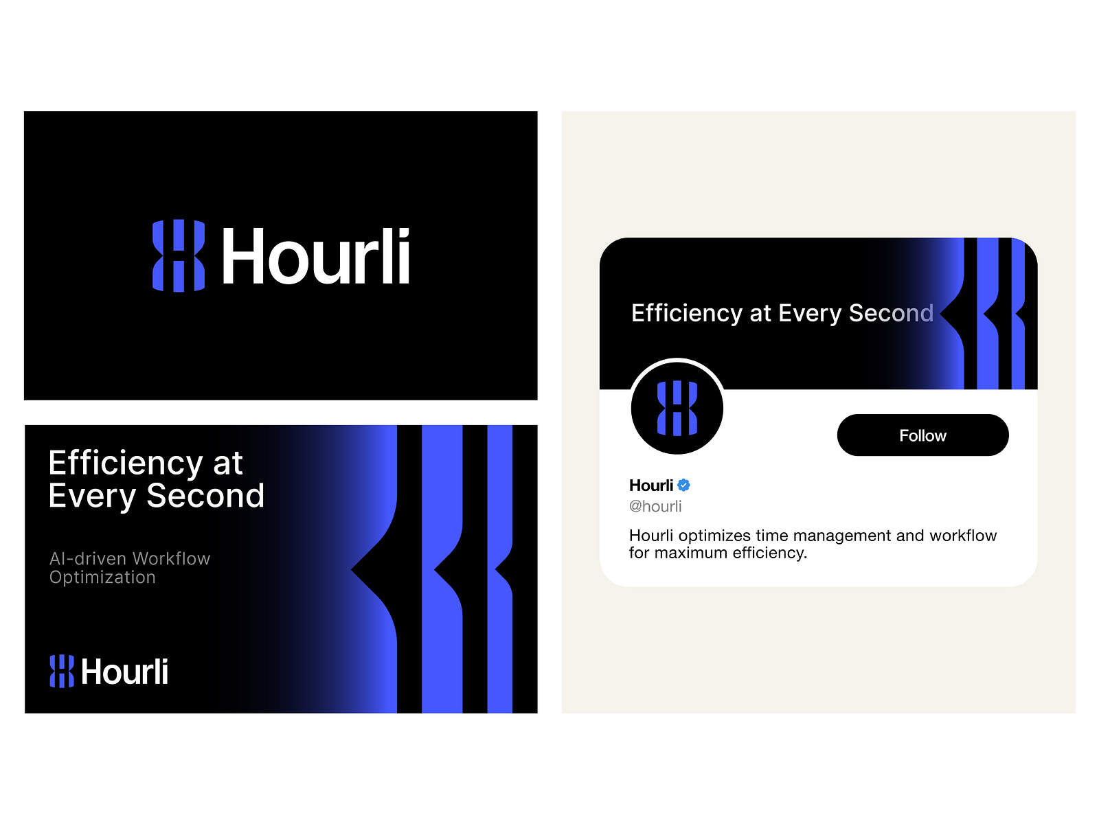 Hourli Branding by Burak Bal on Dribbble