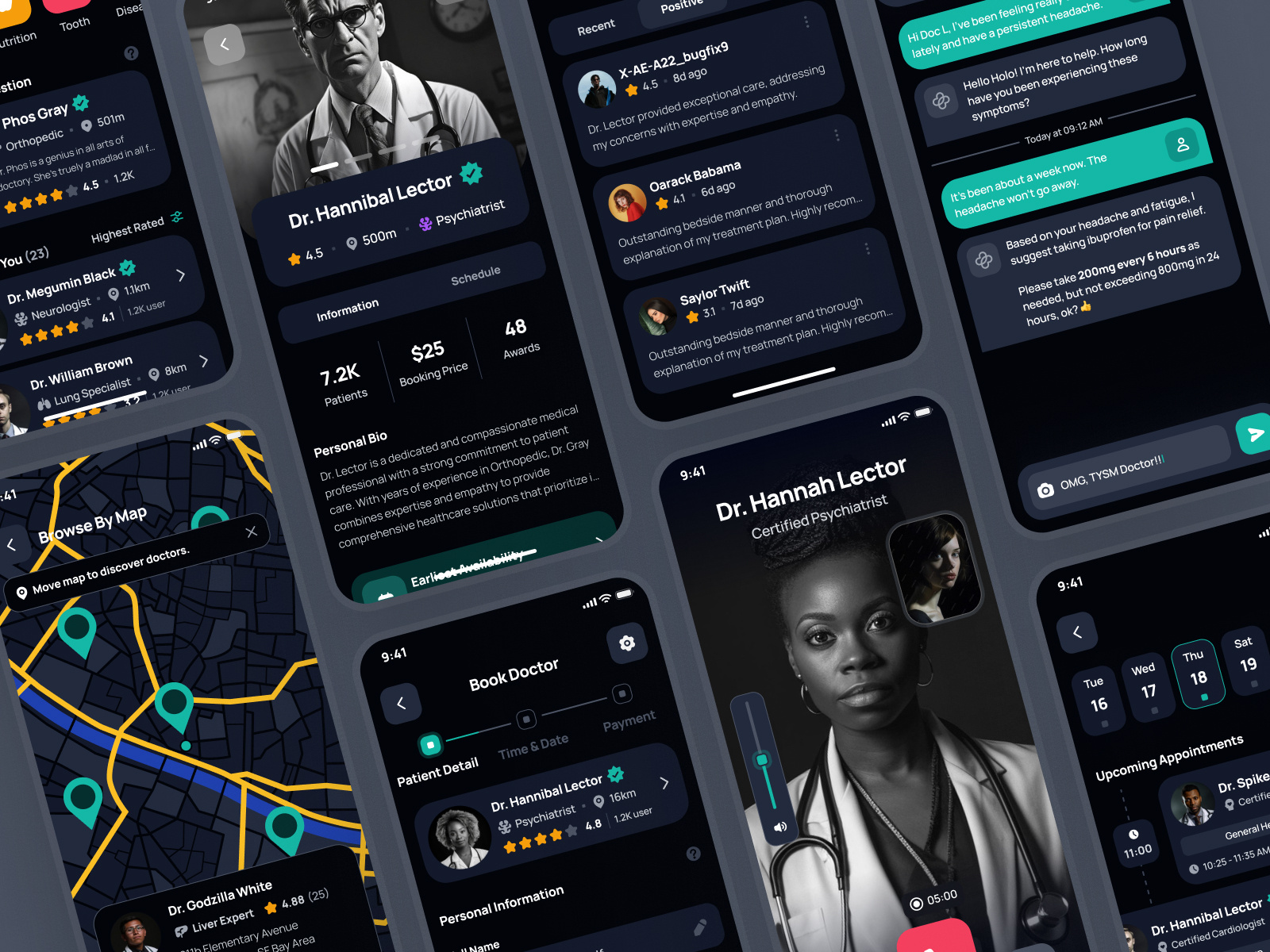 nightingale UI Kit: AI Medical & E-Pharmacy | Community Post UI by ...