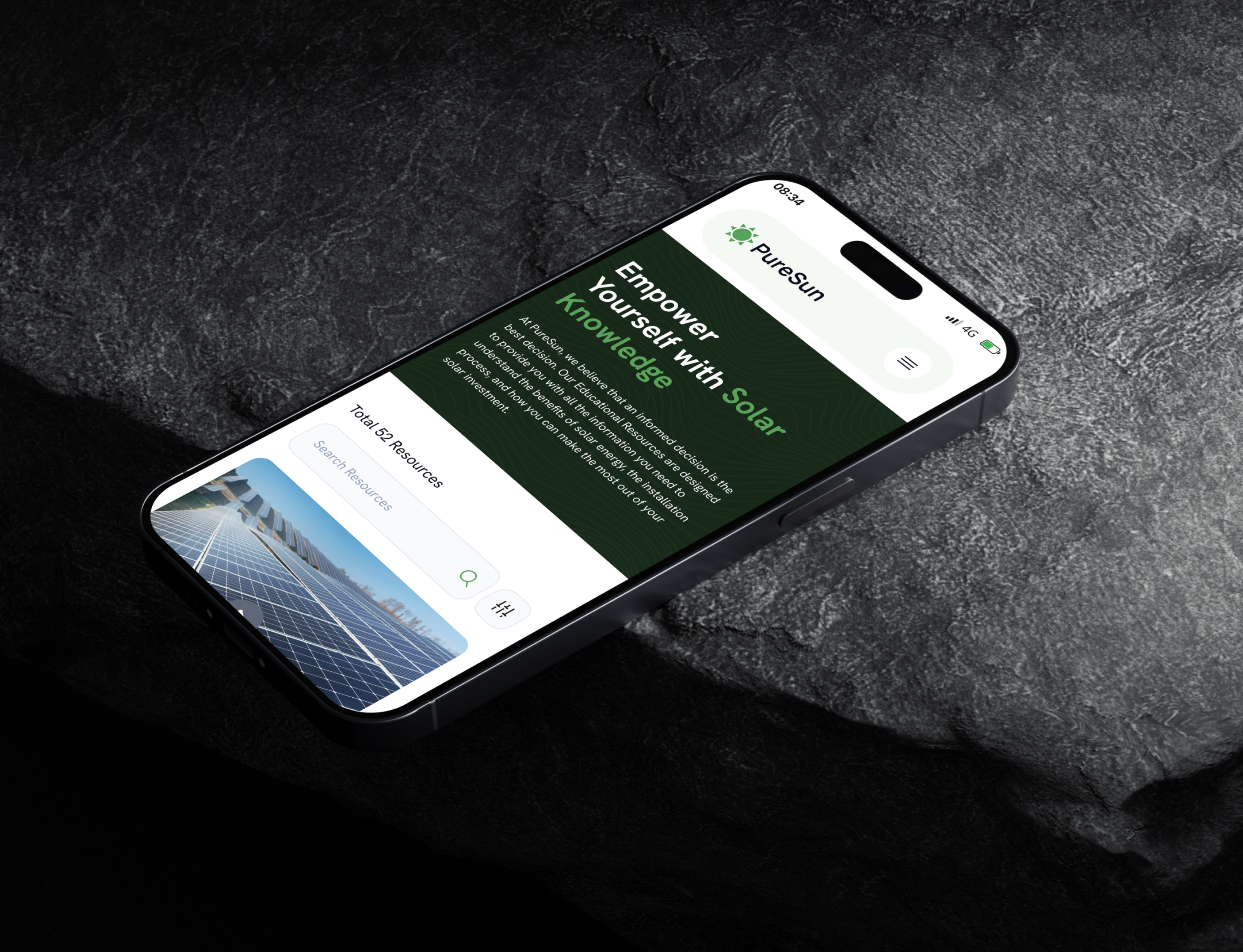 Renewable Energy - Solar Website UI Design by Opedia Studio on Dribbble