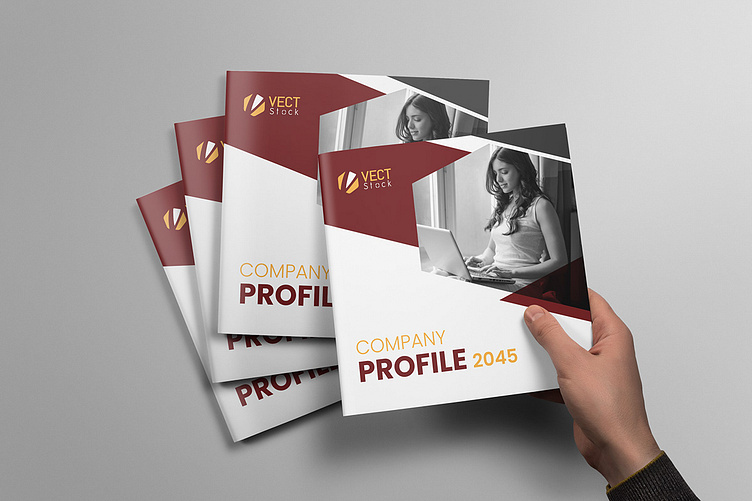 Annual Company Profile Report Design by Munija Momin on Dribbble