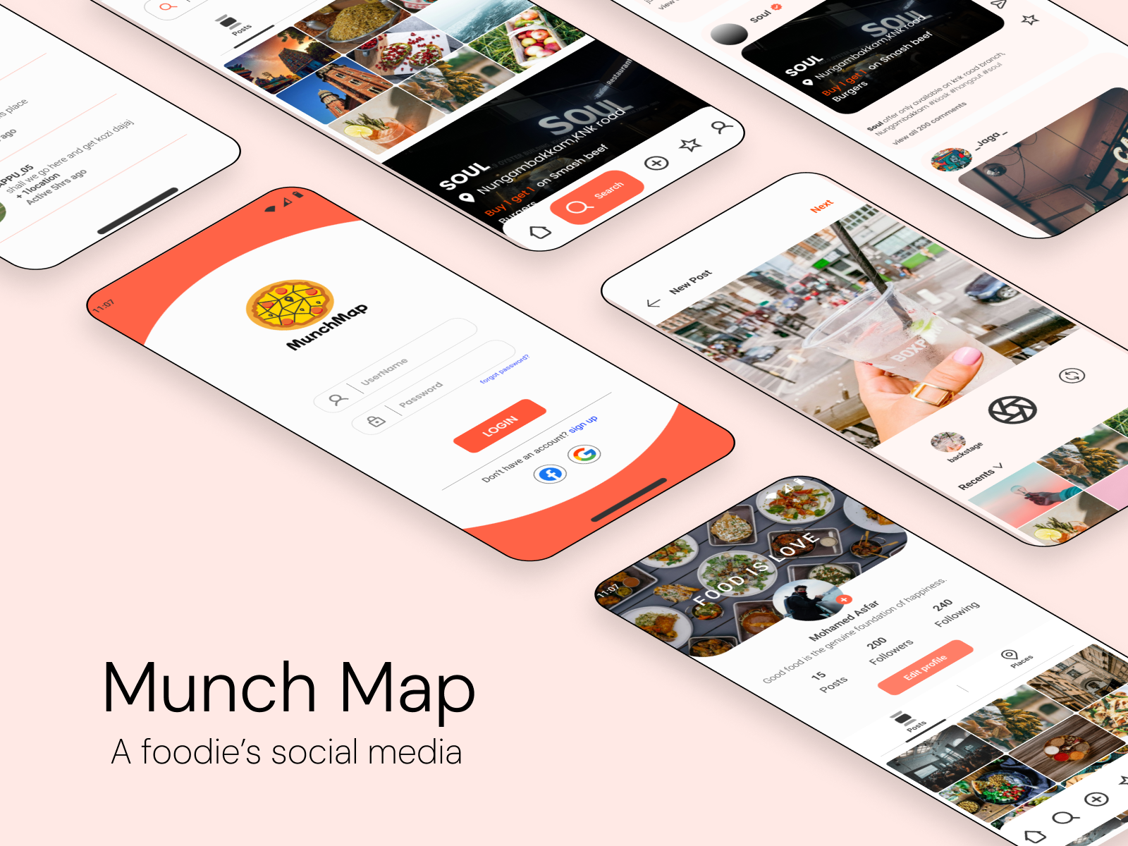 Munch Map by M MOHAMED ASFAR on Dribbble
