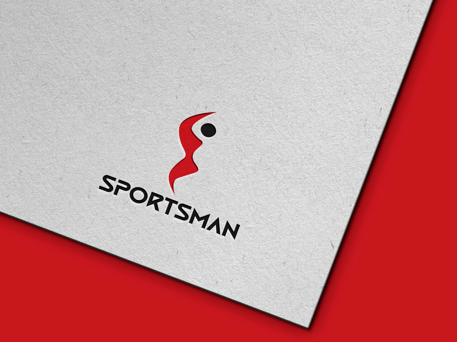 Sportsman Logo Design by Nilufa Ferdous on Dribbble