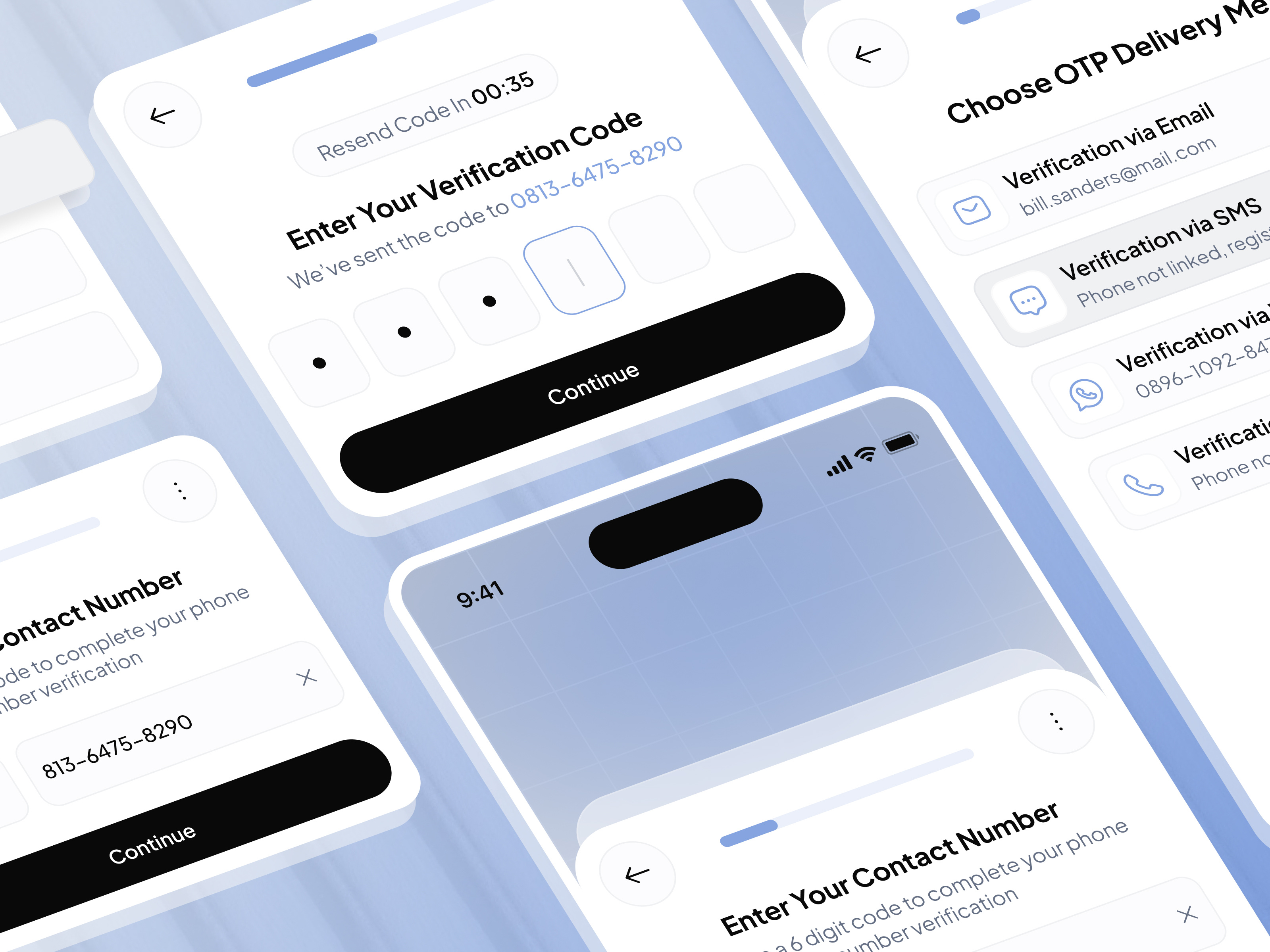Secure OTP & Verification Step 🔒 by Indev on Dribbble