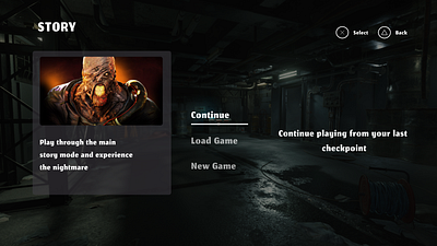 Resident Evil UI Design by Leo_Jnr on Dribbble