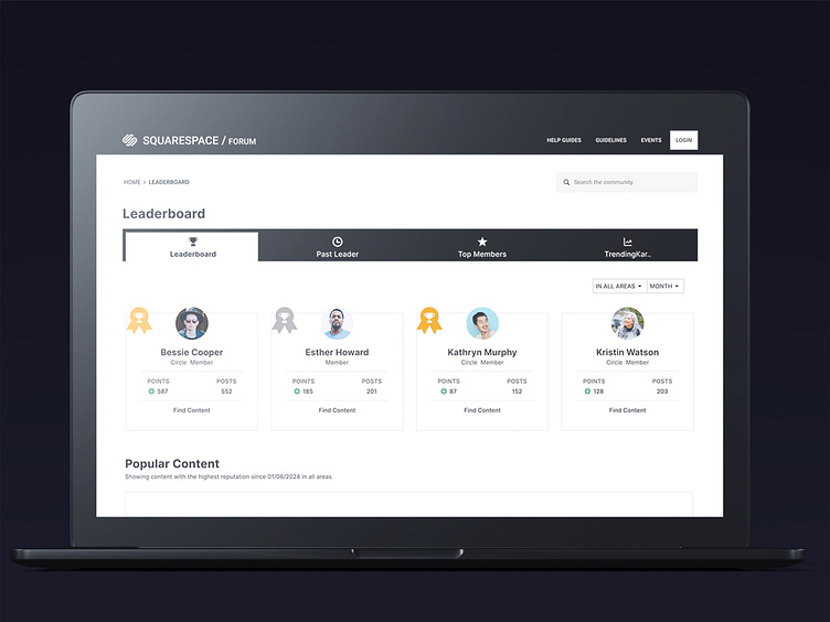 Leader Board Web Ui dashboard design by Saiful Islam Masum on Dribbble
