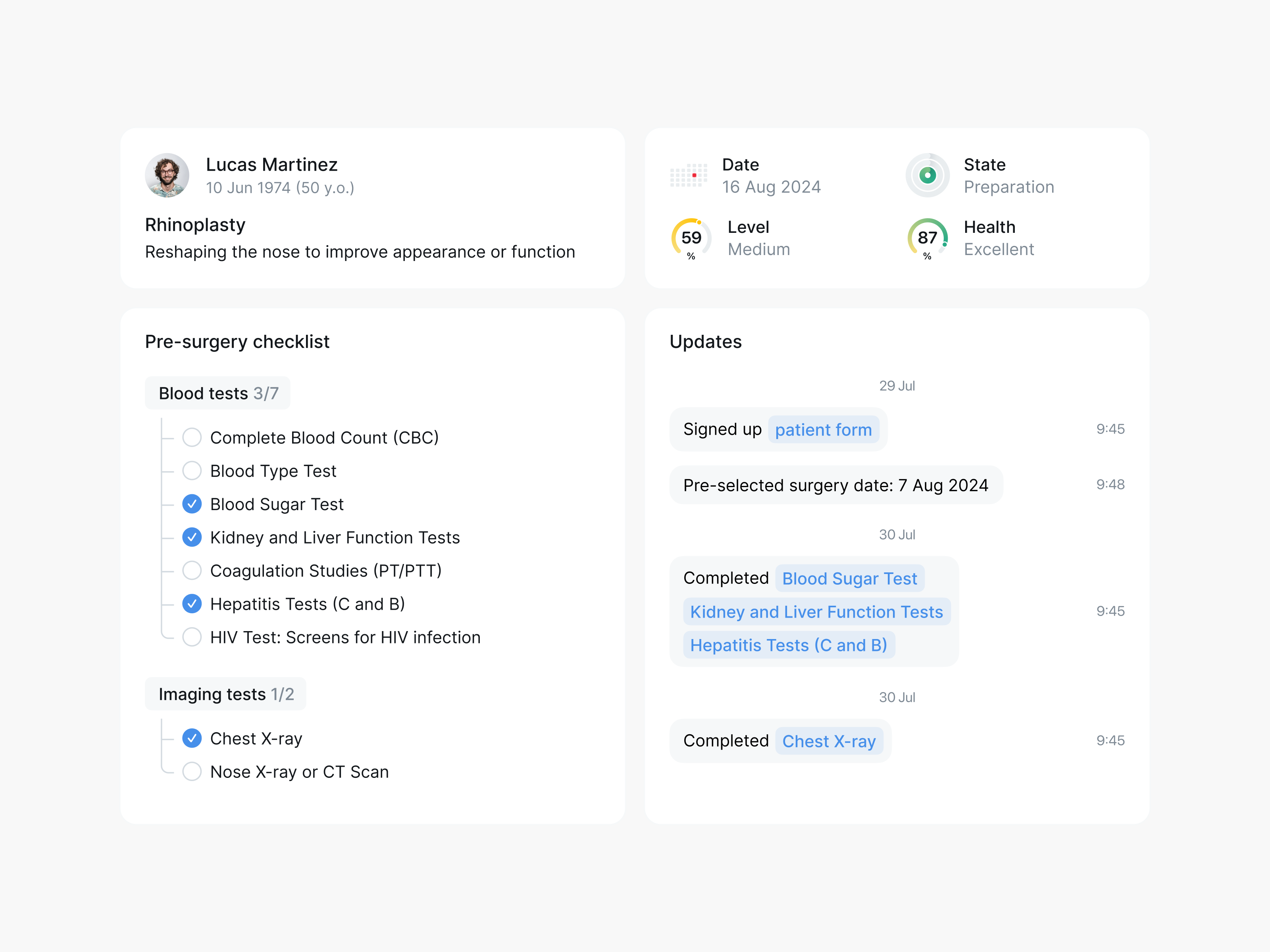 Browse thousands of Surgery Dashboard images for design inspiration ...